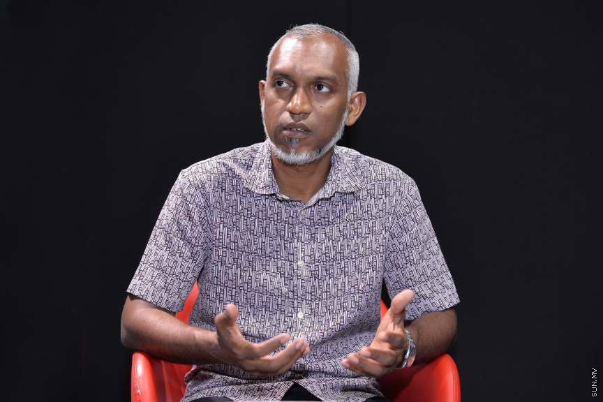 SunOnline: Muizzu: Male' ah hallakee alhugadu, ithubaaru kurahvaa!