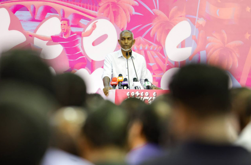 SunOnline: Live: Inthihaabee raees Dr. Muizz ge kaamiyaabee faahaga kurun