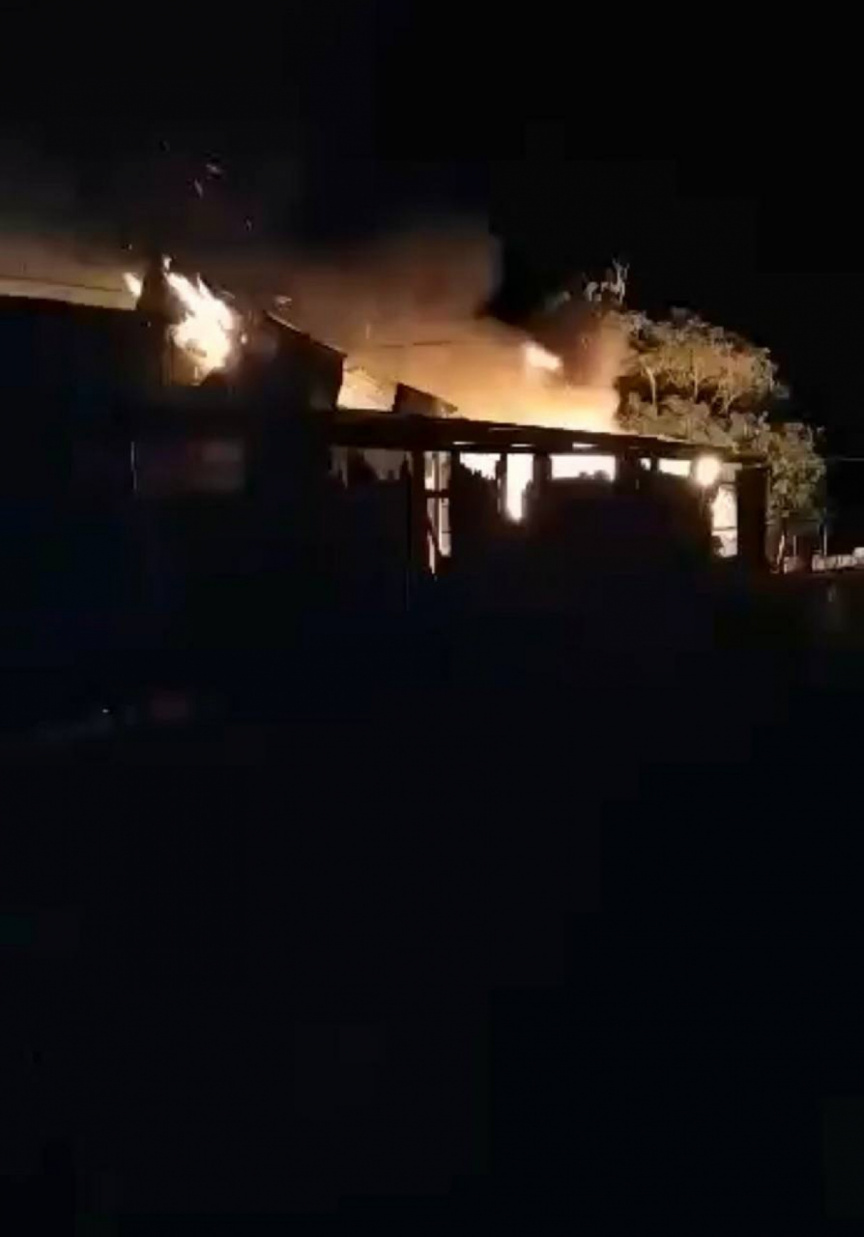 80 Percent Of Hirilandhoo Fish Processing Site Burns Down In Fire