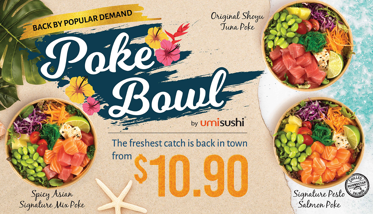 umisushi's Poke Bowl - Suntec City