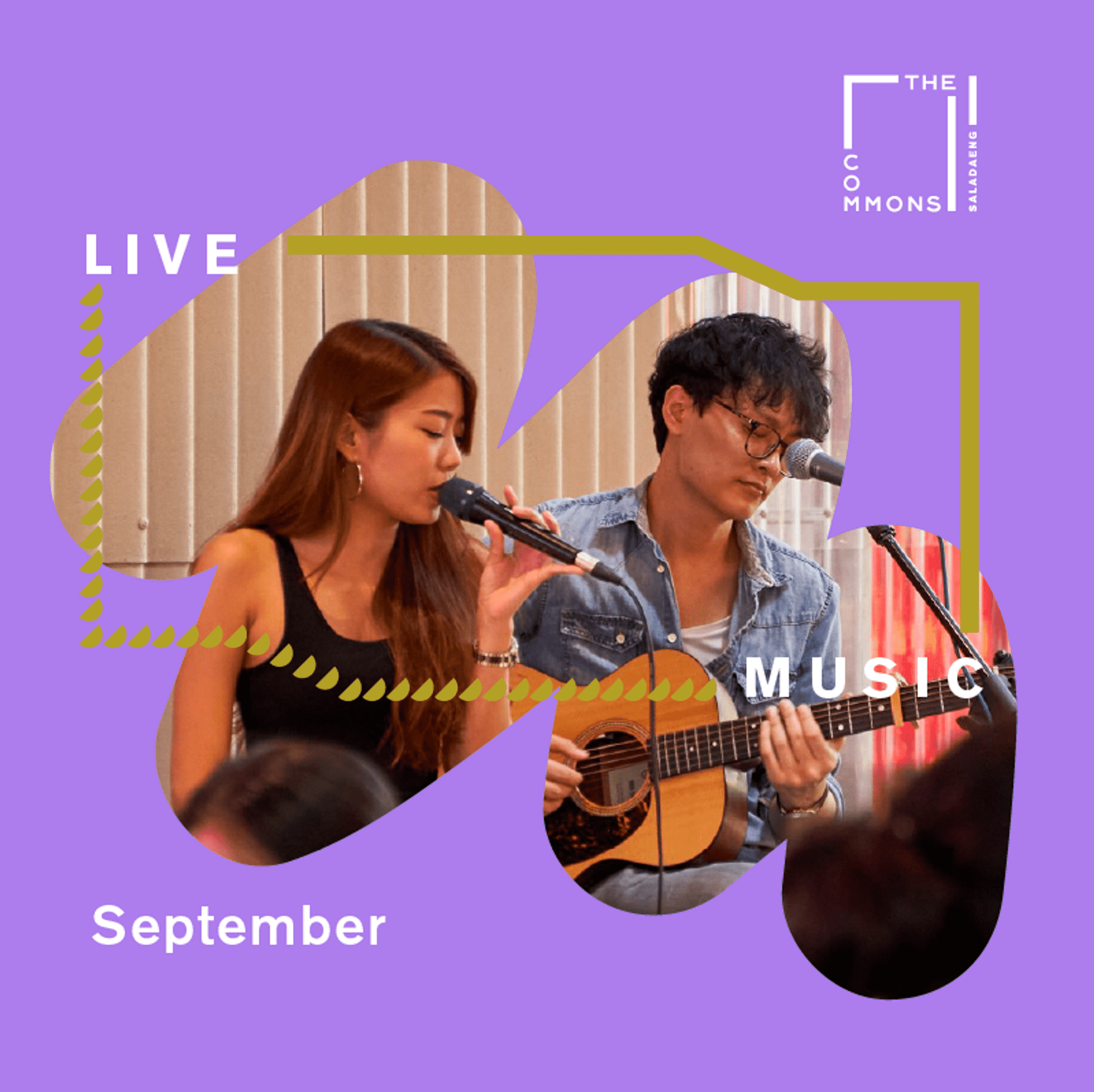 Sep' Live Music Schedule | theCOMMONS