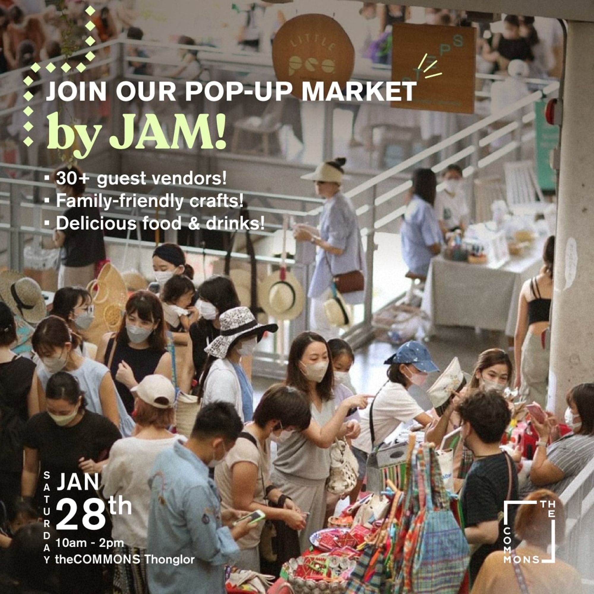 POP-UP Market by JAM | theCOMMONS