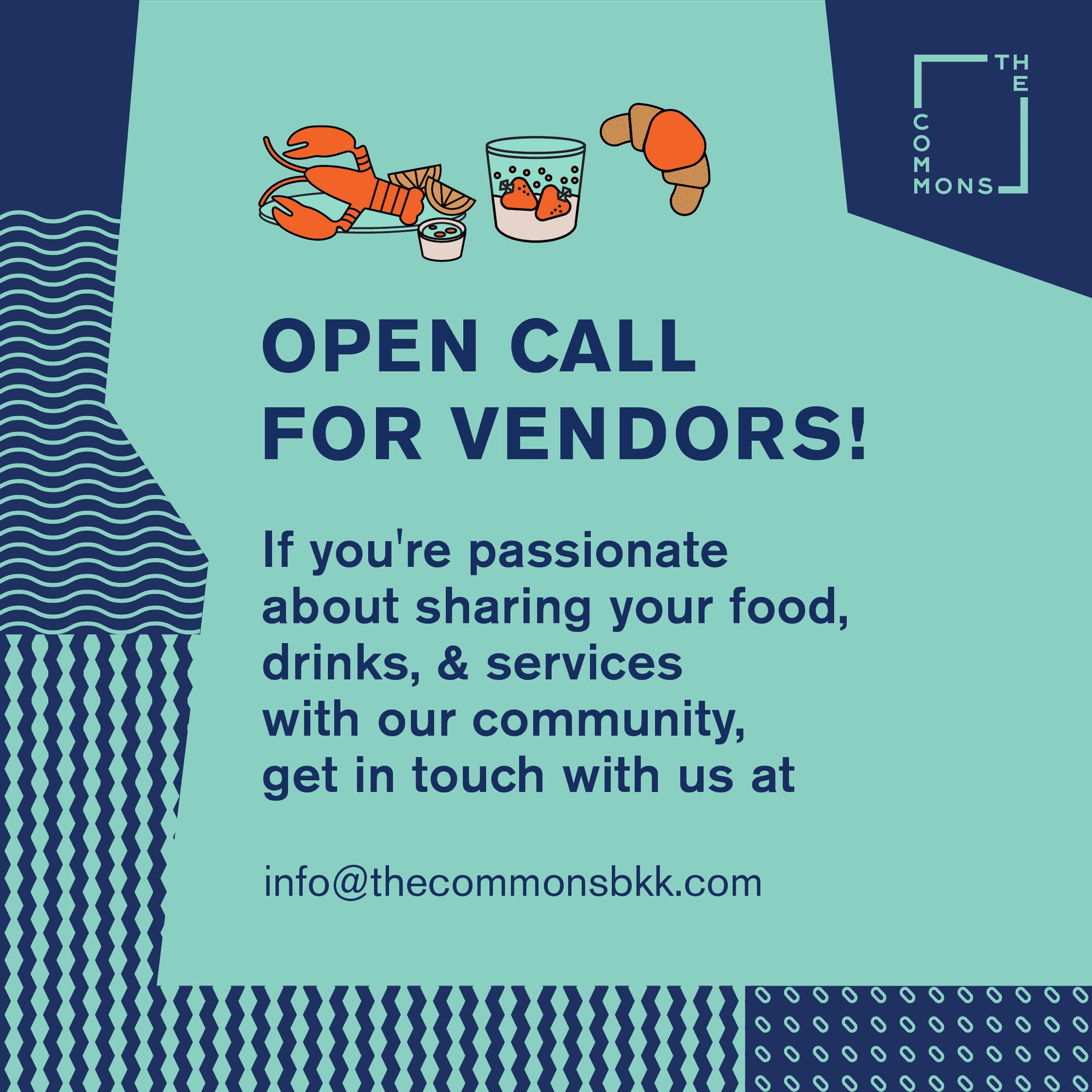 Open Call for Vendors | theCOMMONS