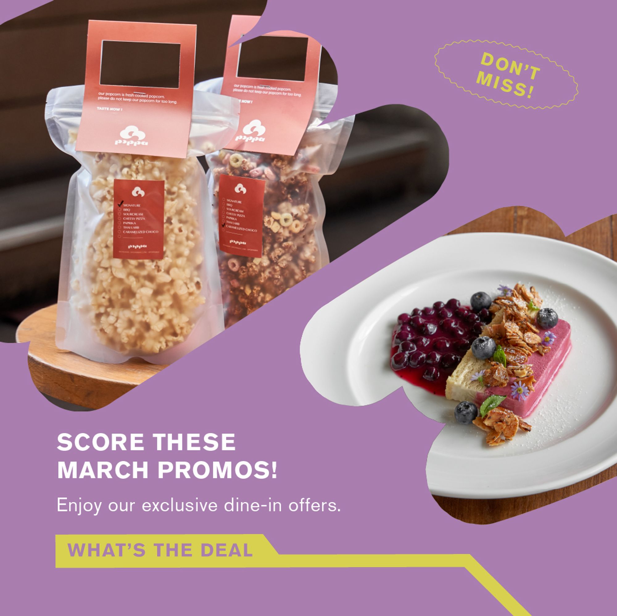 March Vendor Promo | theCOMMONS