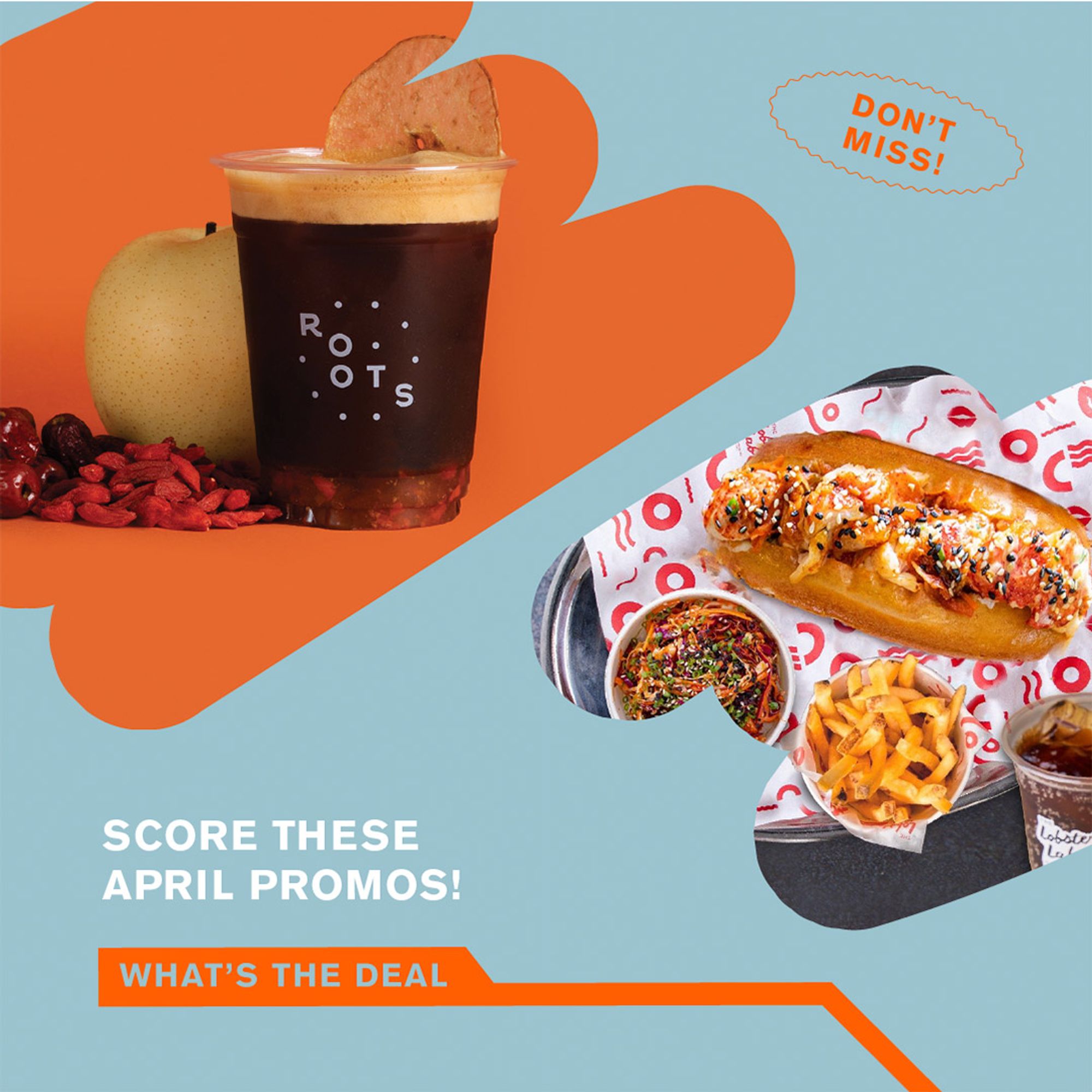 April Vendor Promos | theCOMMONS