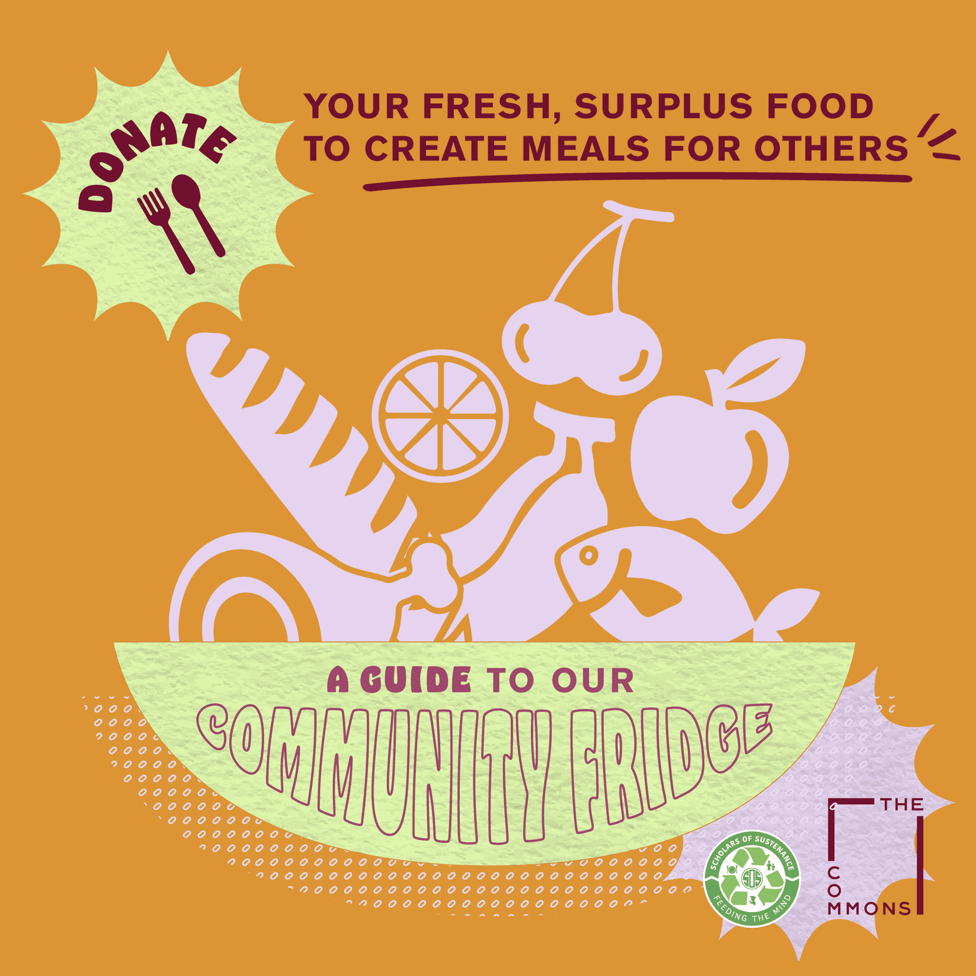 Donate Food to our Community Fridge. Go green. Help others. | theCOMMONS