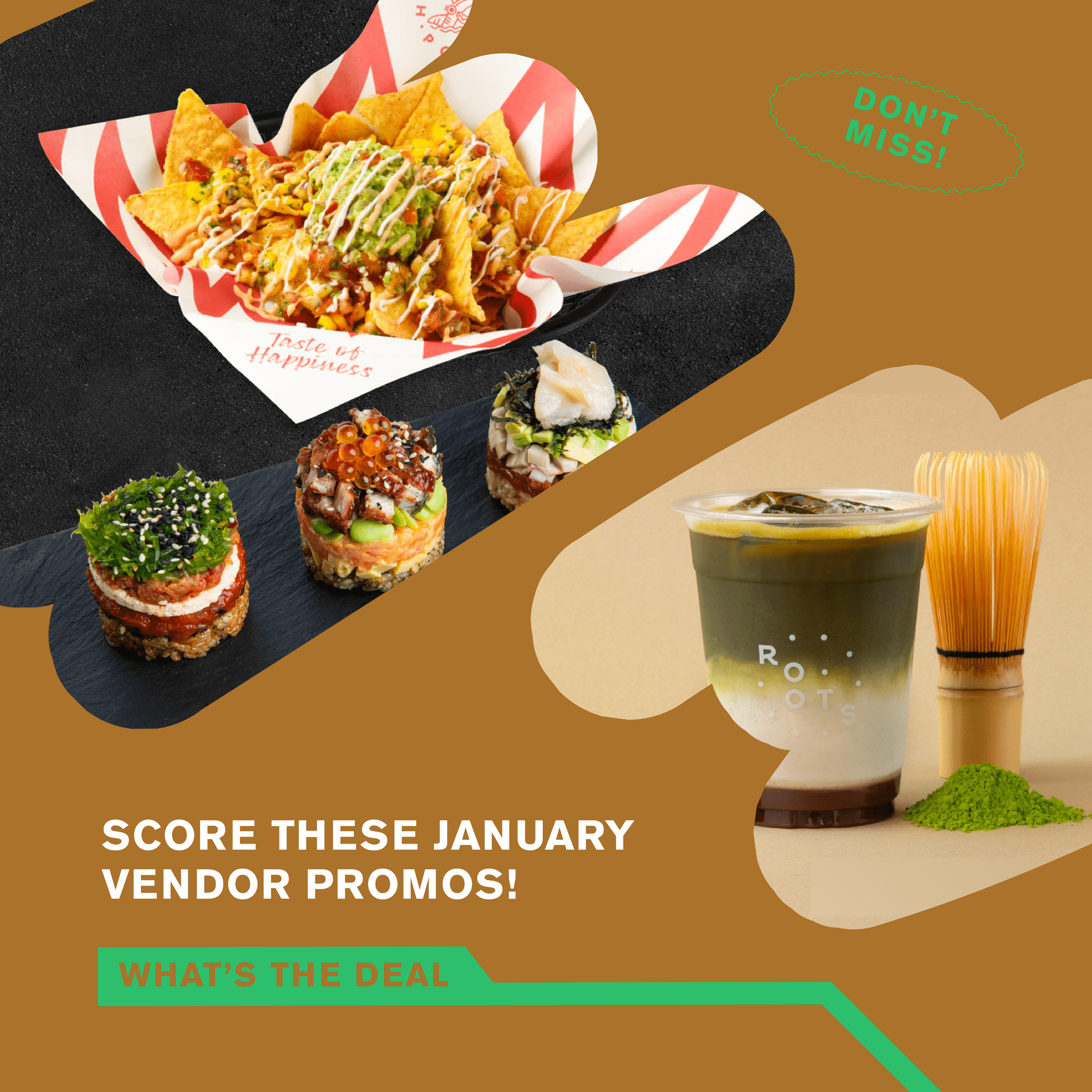 January Vendor Promo | theCOMMONS