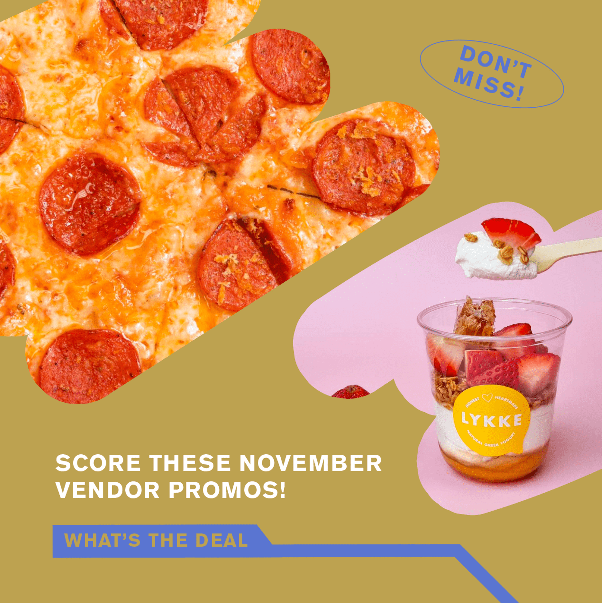 November Vendor Promos | theCOMMONS