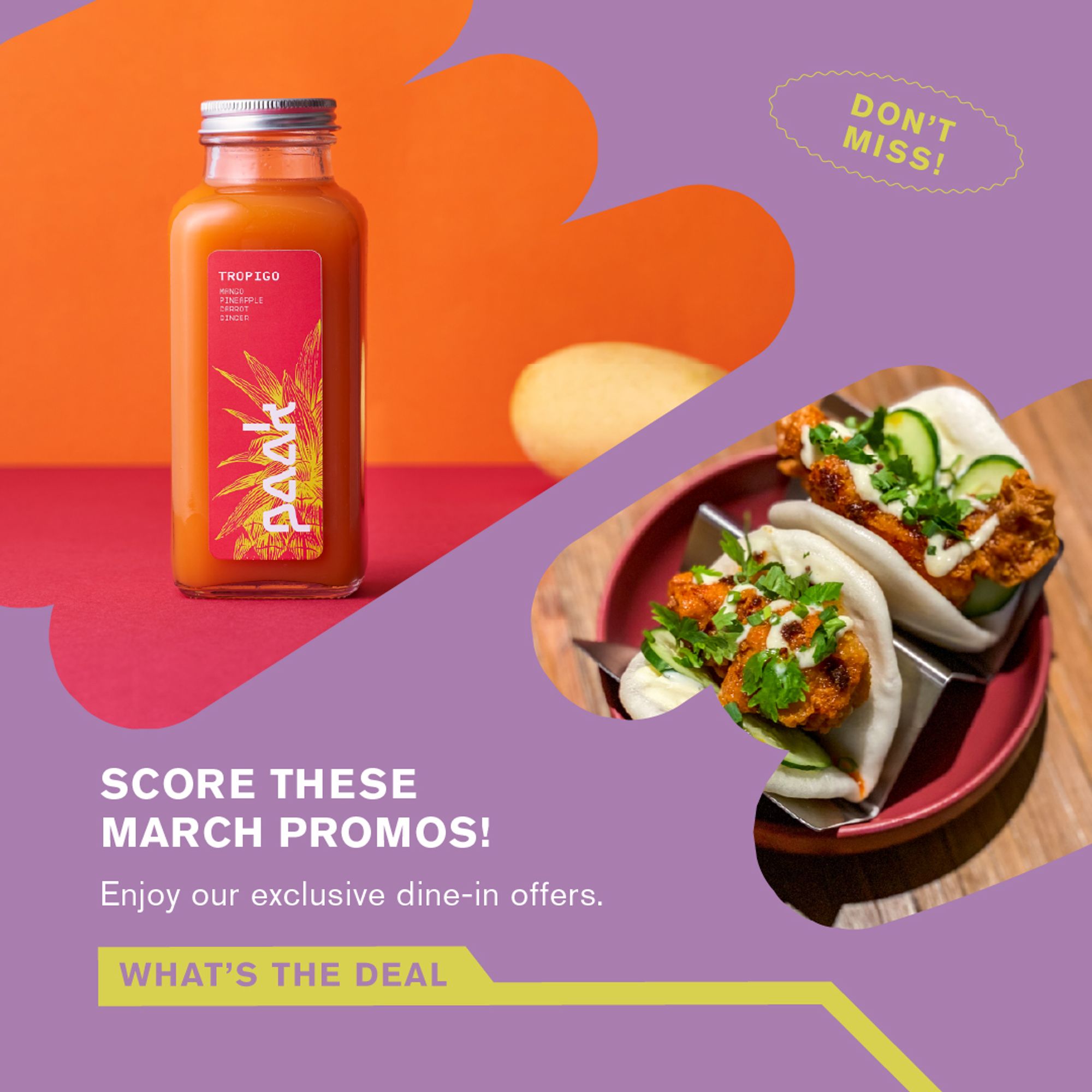 March Vendor Promo | theCOMMONS