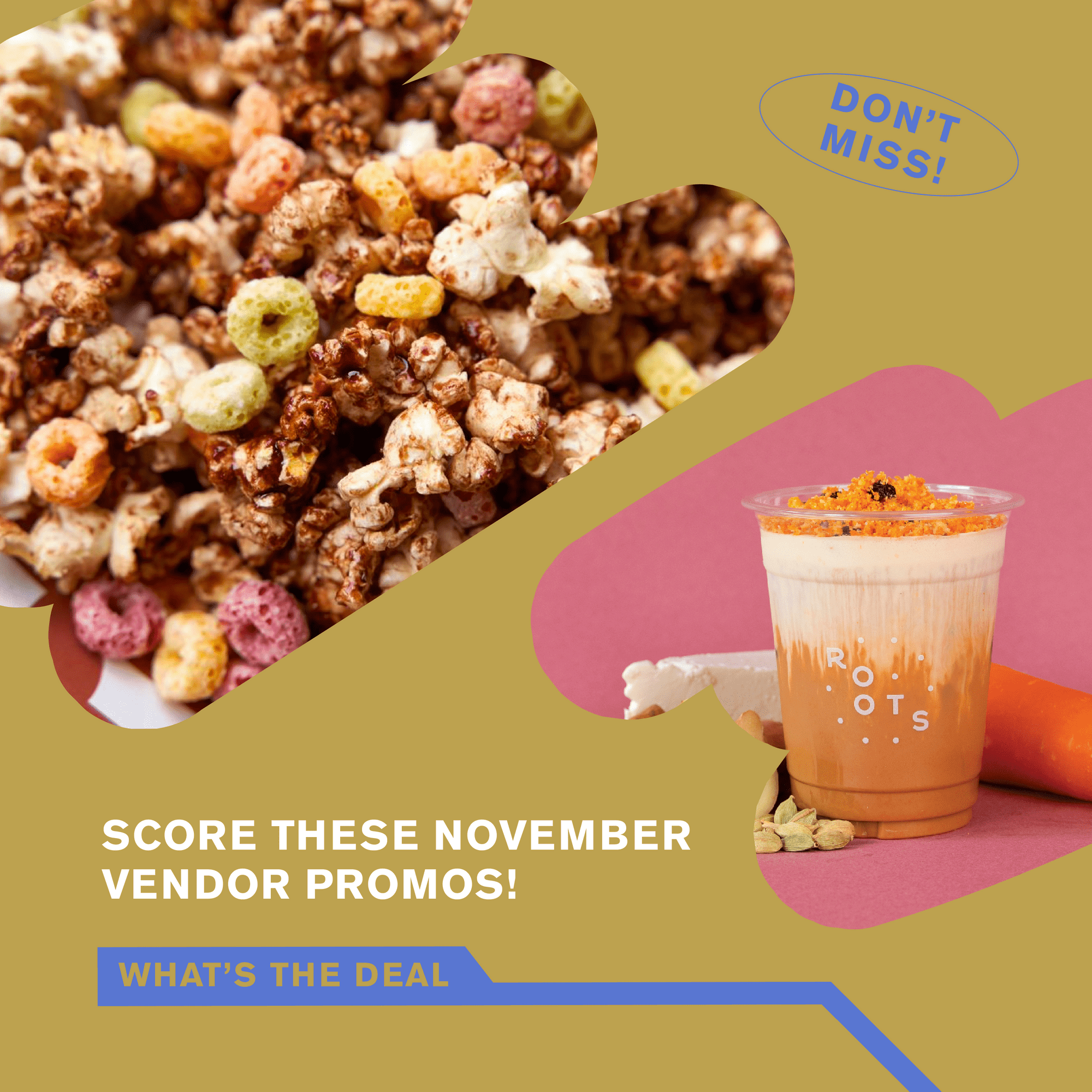 November Vendor Promos | theCOMMONS