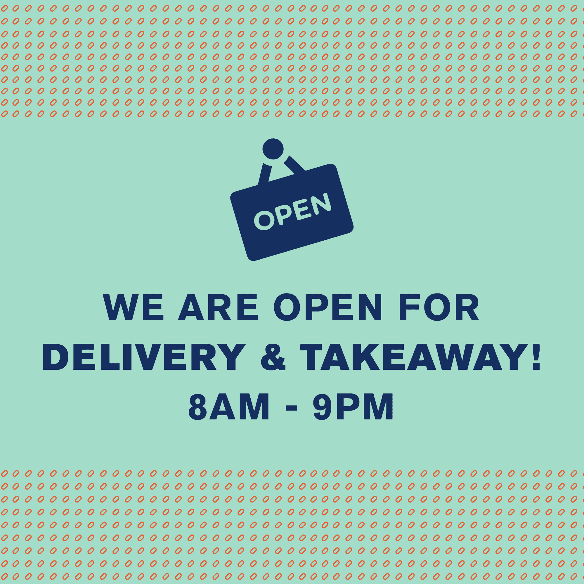 Delivery & Takeaway is OPEN! | theCOMMONS