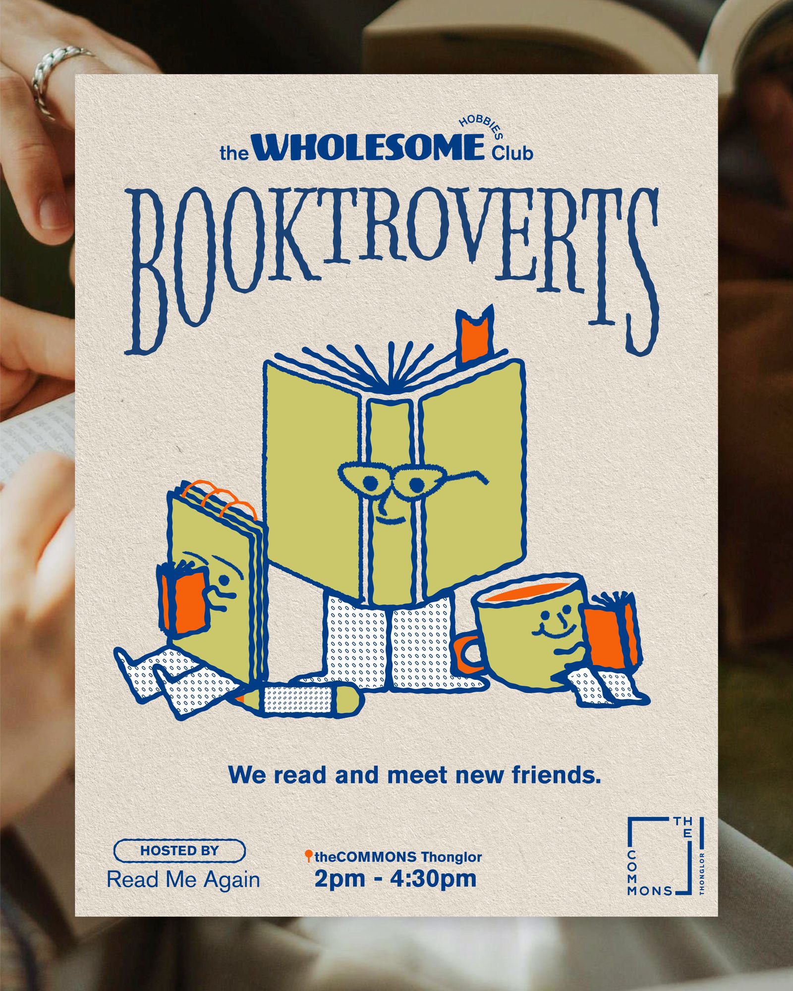 theWHOLESOME Hobbies Club: Booktroverts Series | theCOMMONS
