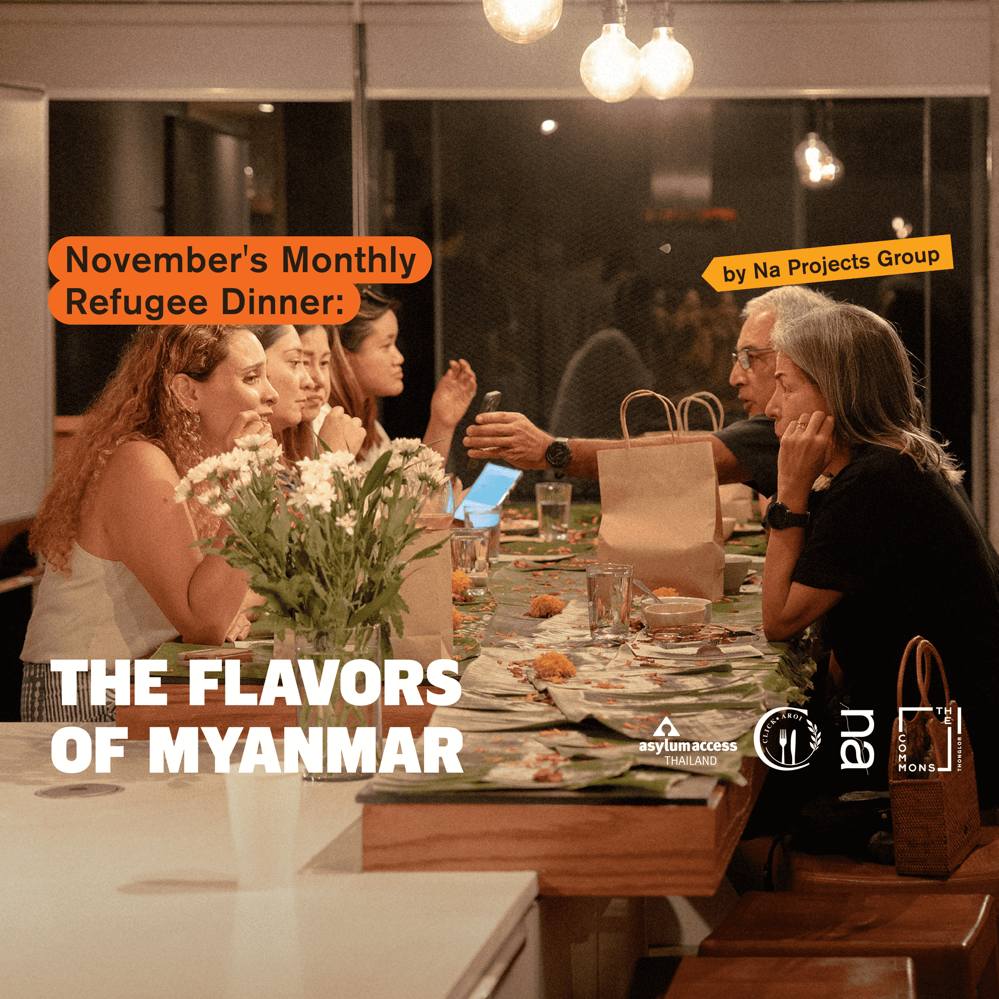 November's Monthly Refugee Dinner : The Flavor of Myanmar | theCOMMONS