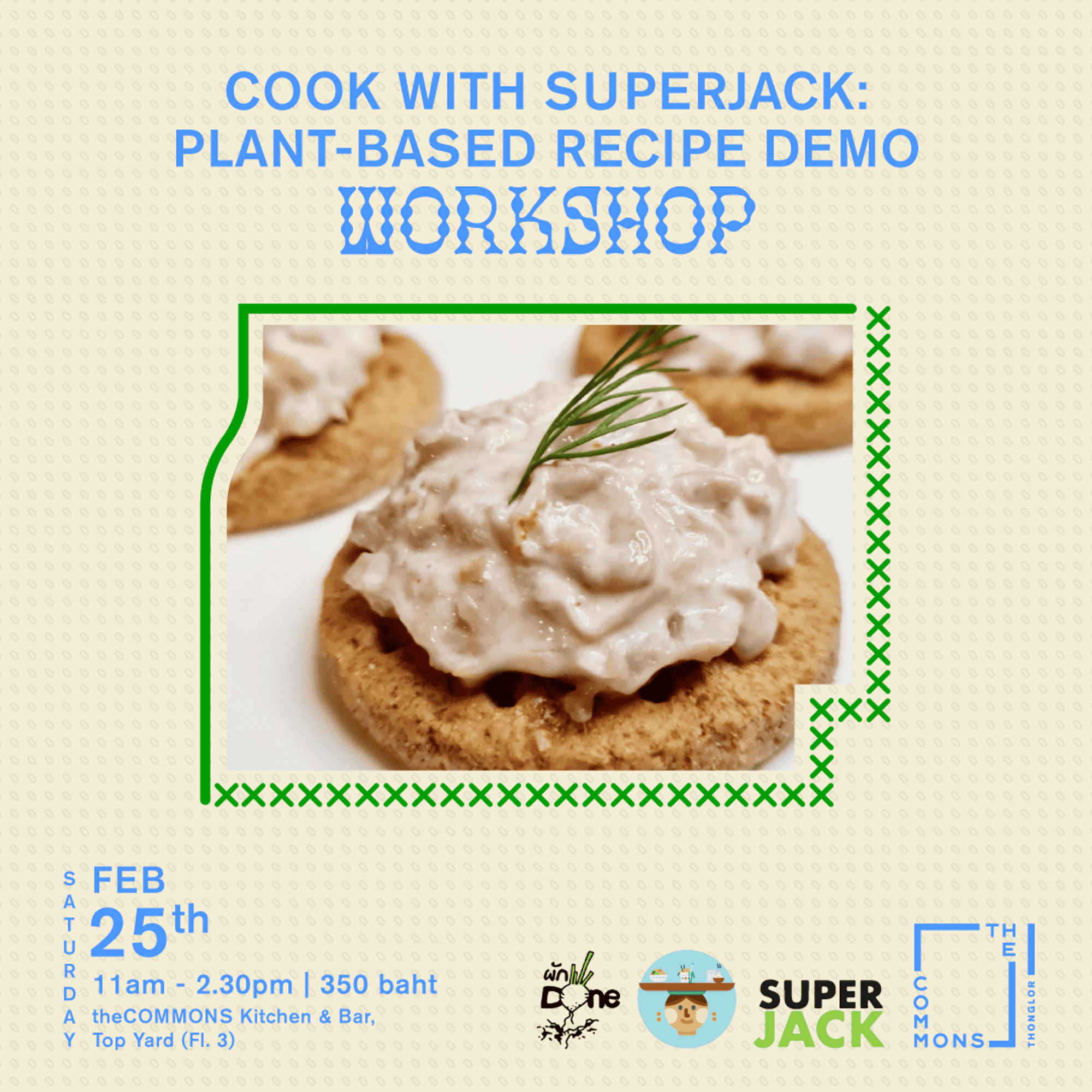 Cook with SuperJack: Plant-Based Recipe Demo | theCOMMONS