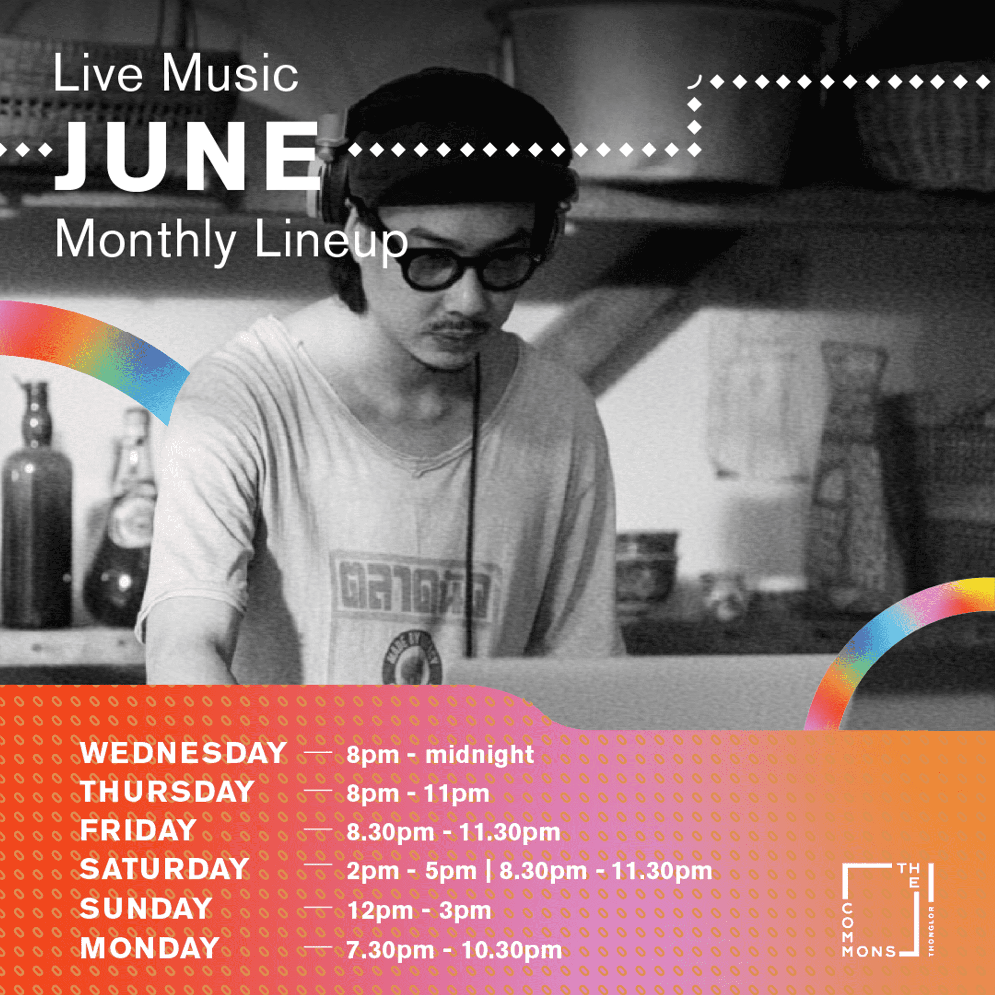 JUNE LIVE MUSIC | theCOMMONS