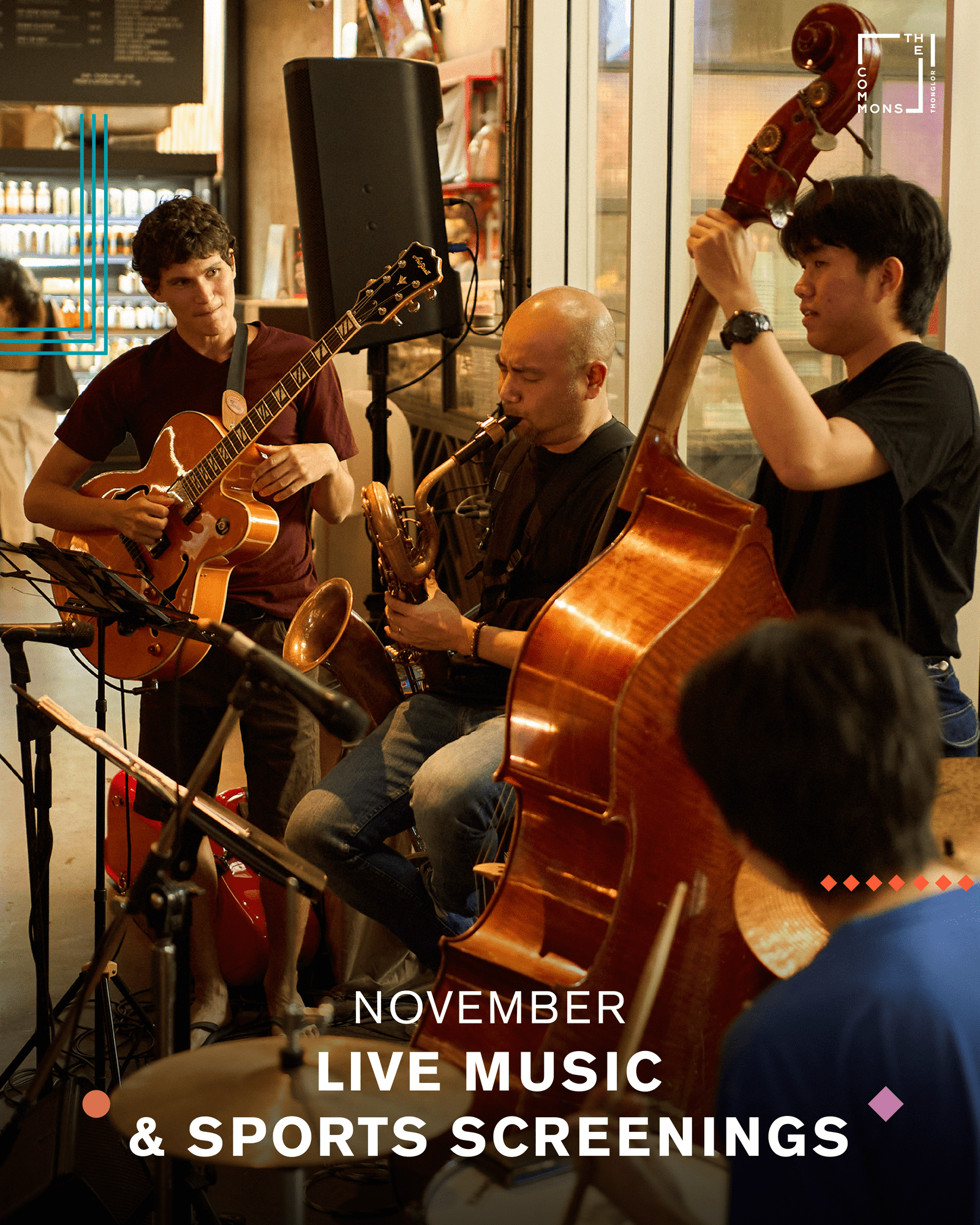November Live Music & Sports Screenings | theCOMMONS