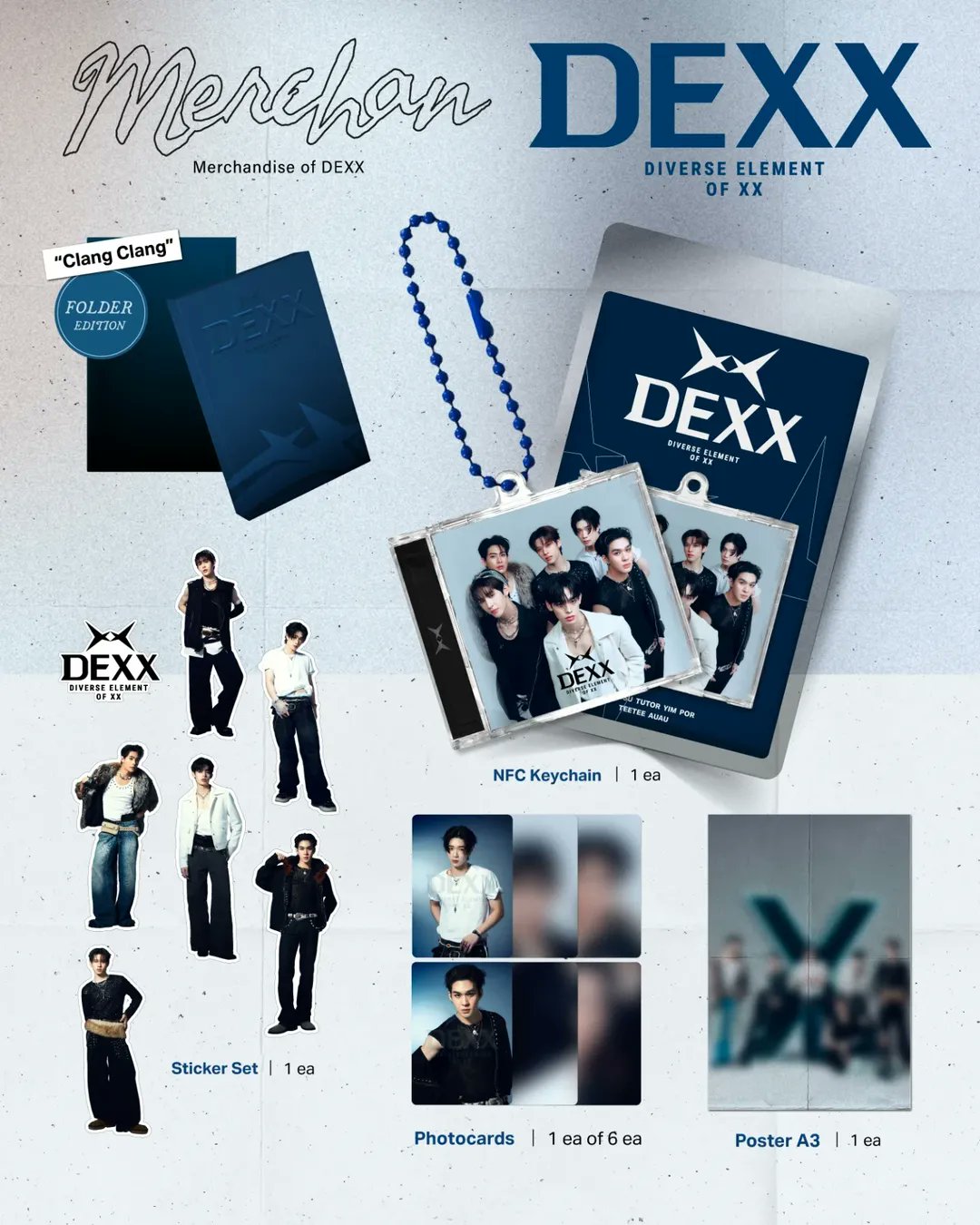 DEXX (Diverse Elements Of XX) 1st Single Debut "Clang Clang" - Ticketmelon