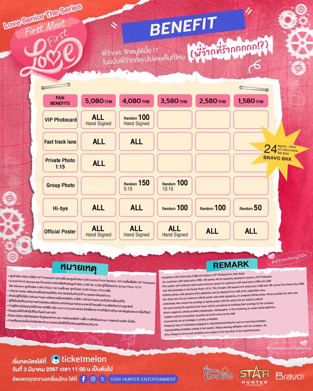 (Seat) Fanmeeting Love Senior First Meet First Love - Ticketmelon
