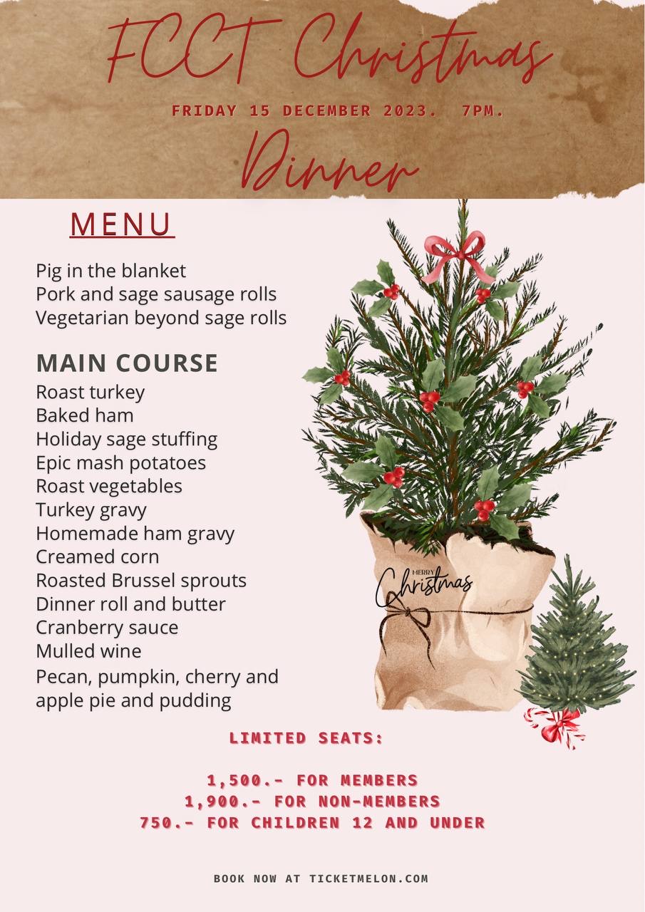 FCCT Christmas Dinner - Ticketmelon