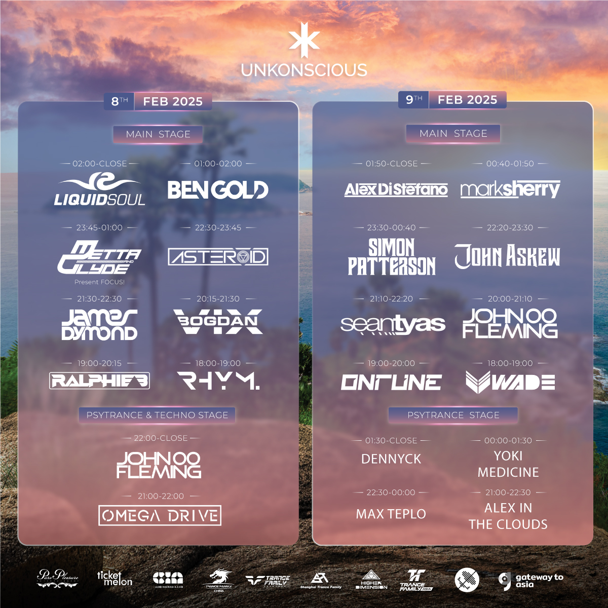 UnKonscious Festival Thailand 2025 - Ticketmelon