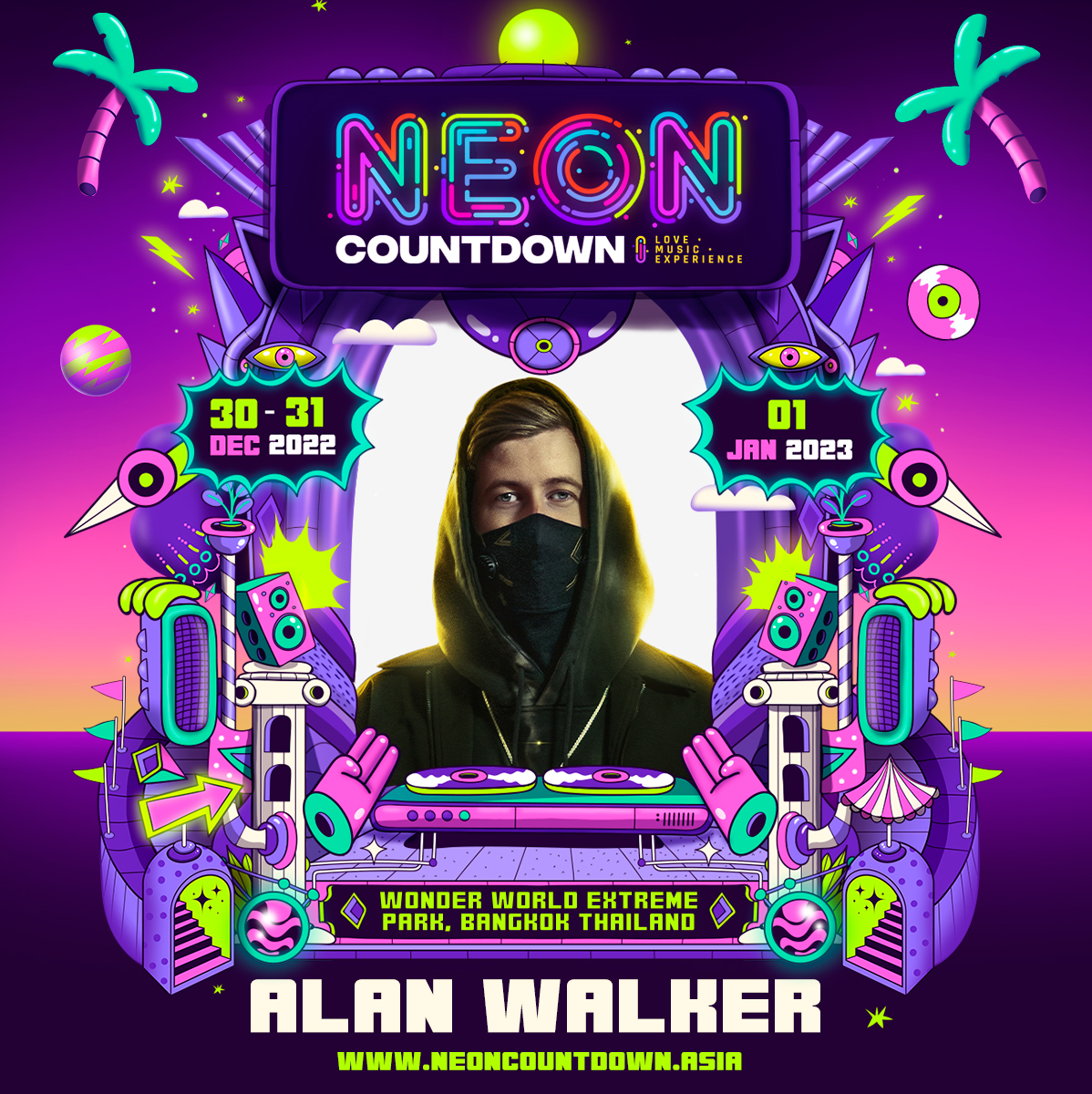 NEON Countdown 2022 - Ticketmelon