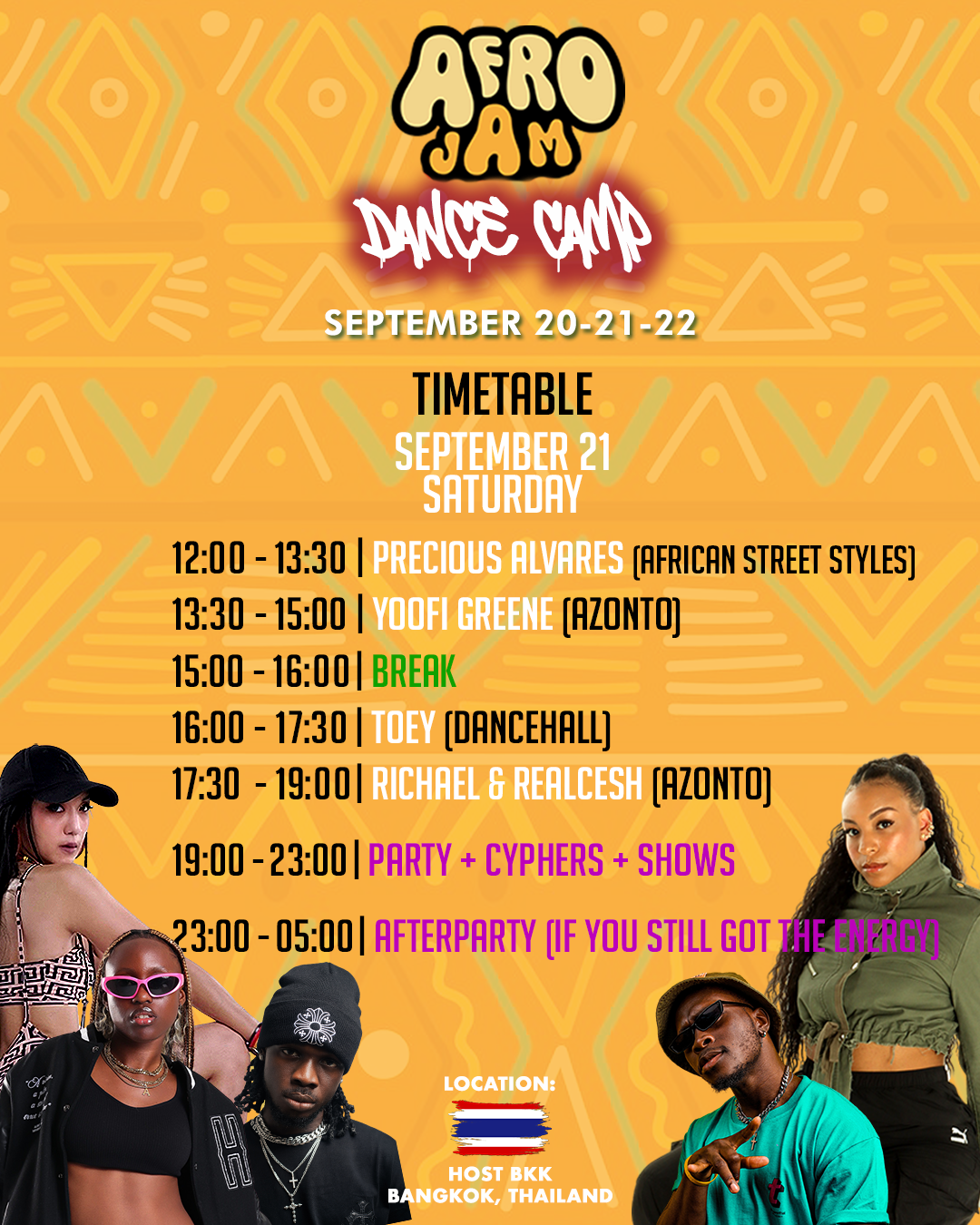Afro Jam Dance Camp - Ticketmelon