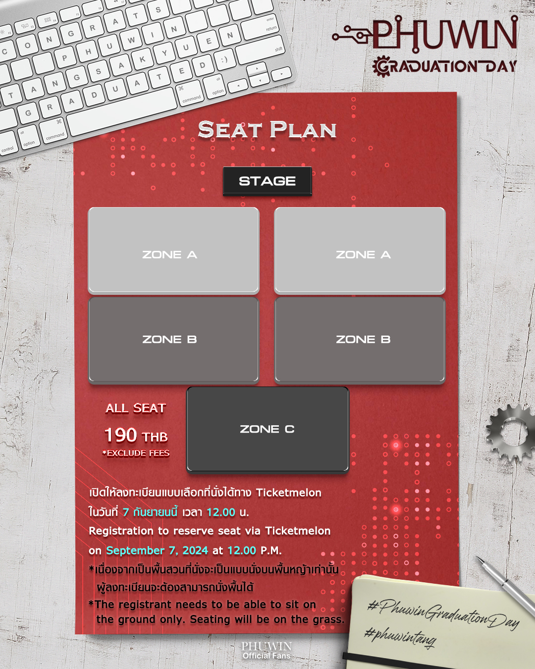 Phuwin Graduation Day - Ticketmelon