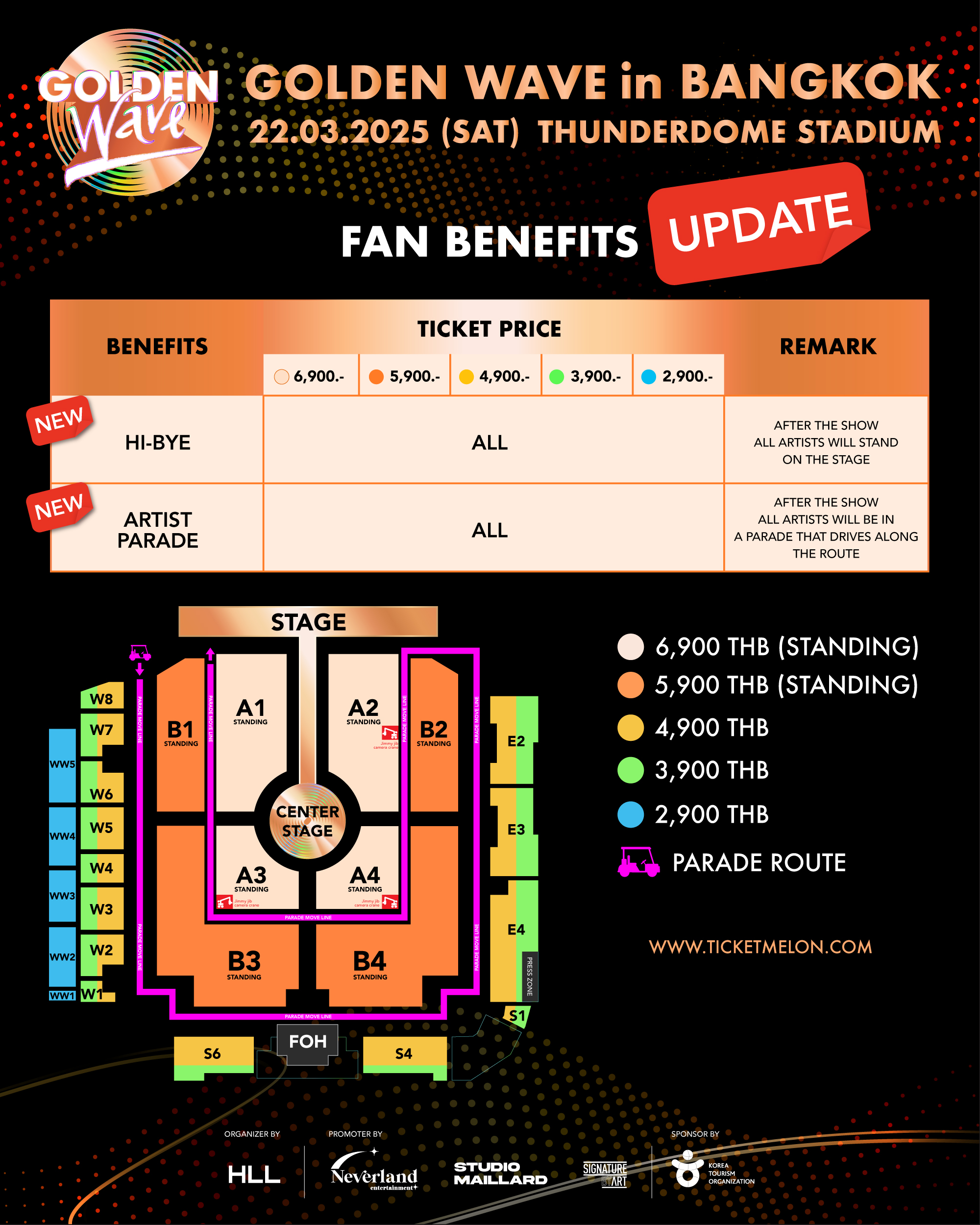 Golden Wave in Bangkok 2025 - Ticketmelon