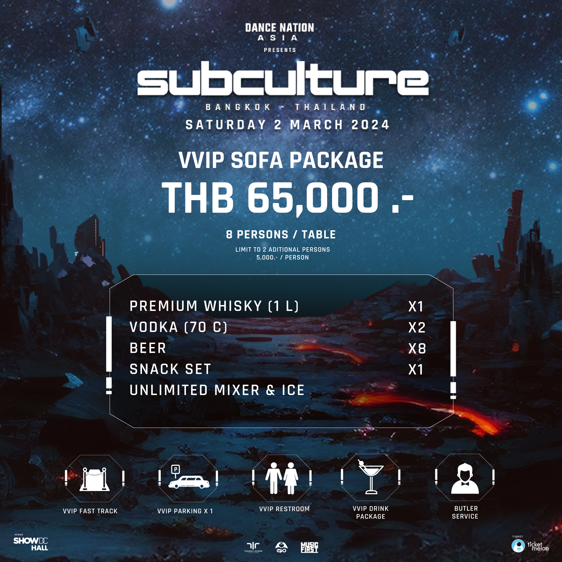 Subculture Thailand 2024 (Main Festival) - Ticketmelon
