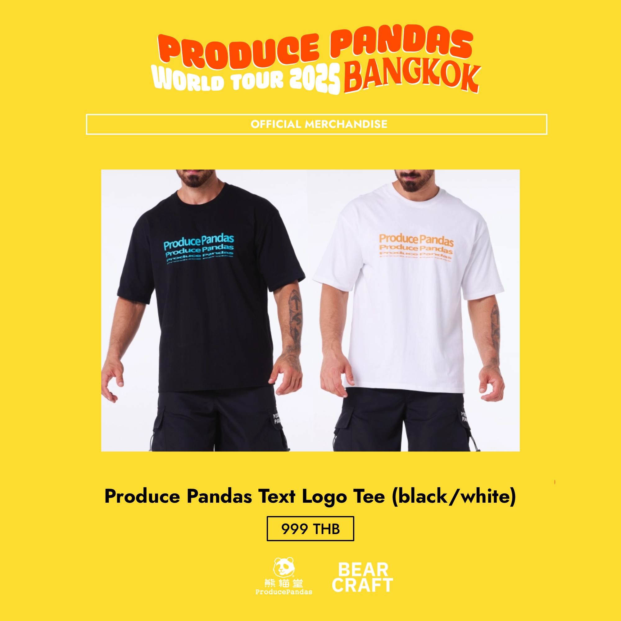 Produce Pandas BKK 2025 Official Merch Pre-Sale - Ticketmelon