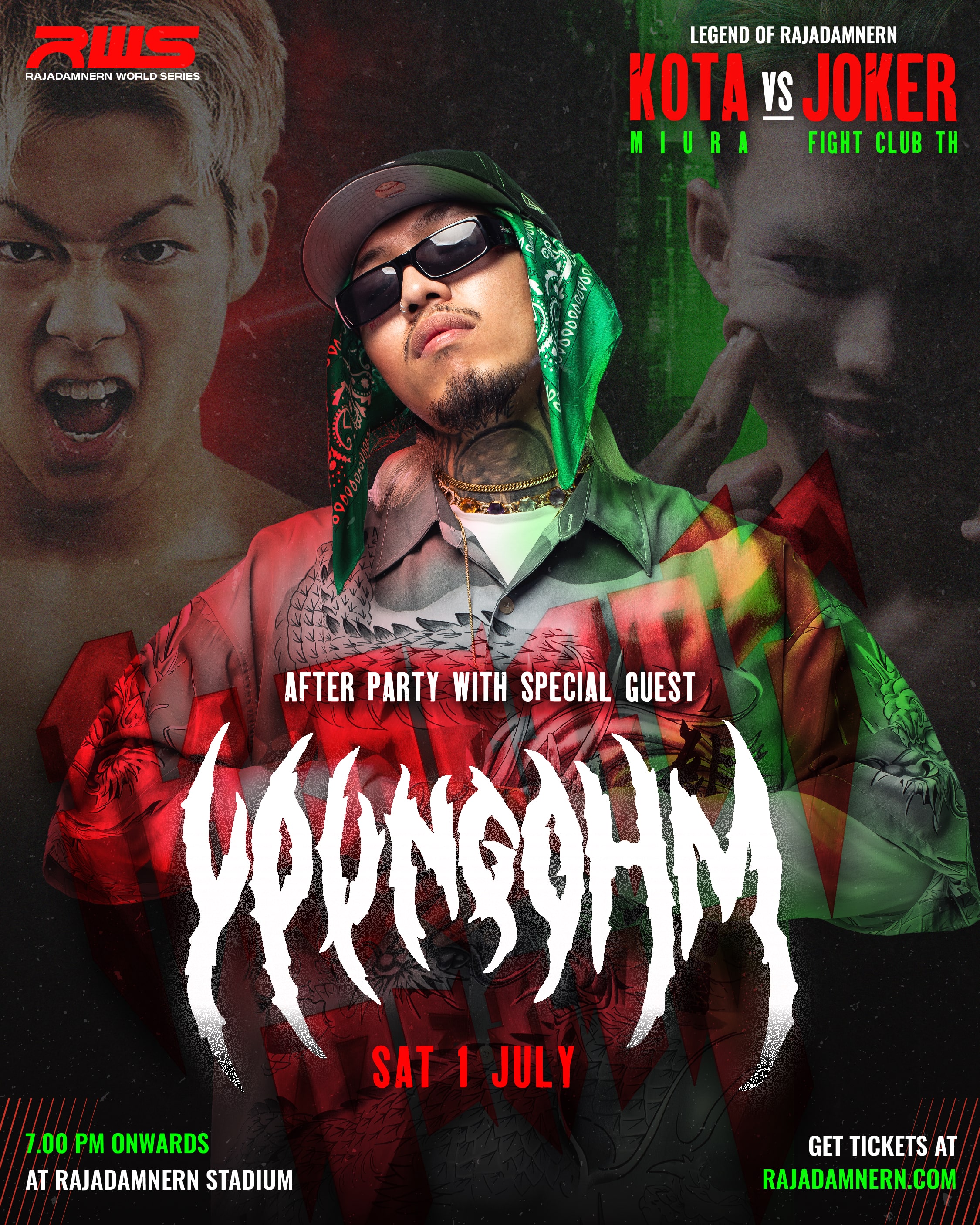 Legend of Rajadamnern: Kota vs Joker - Ticketmelon