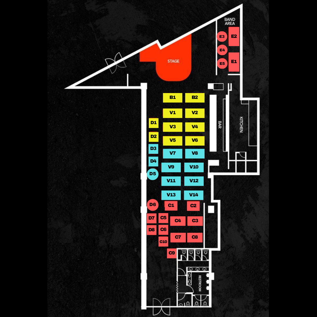SEATING MAP