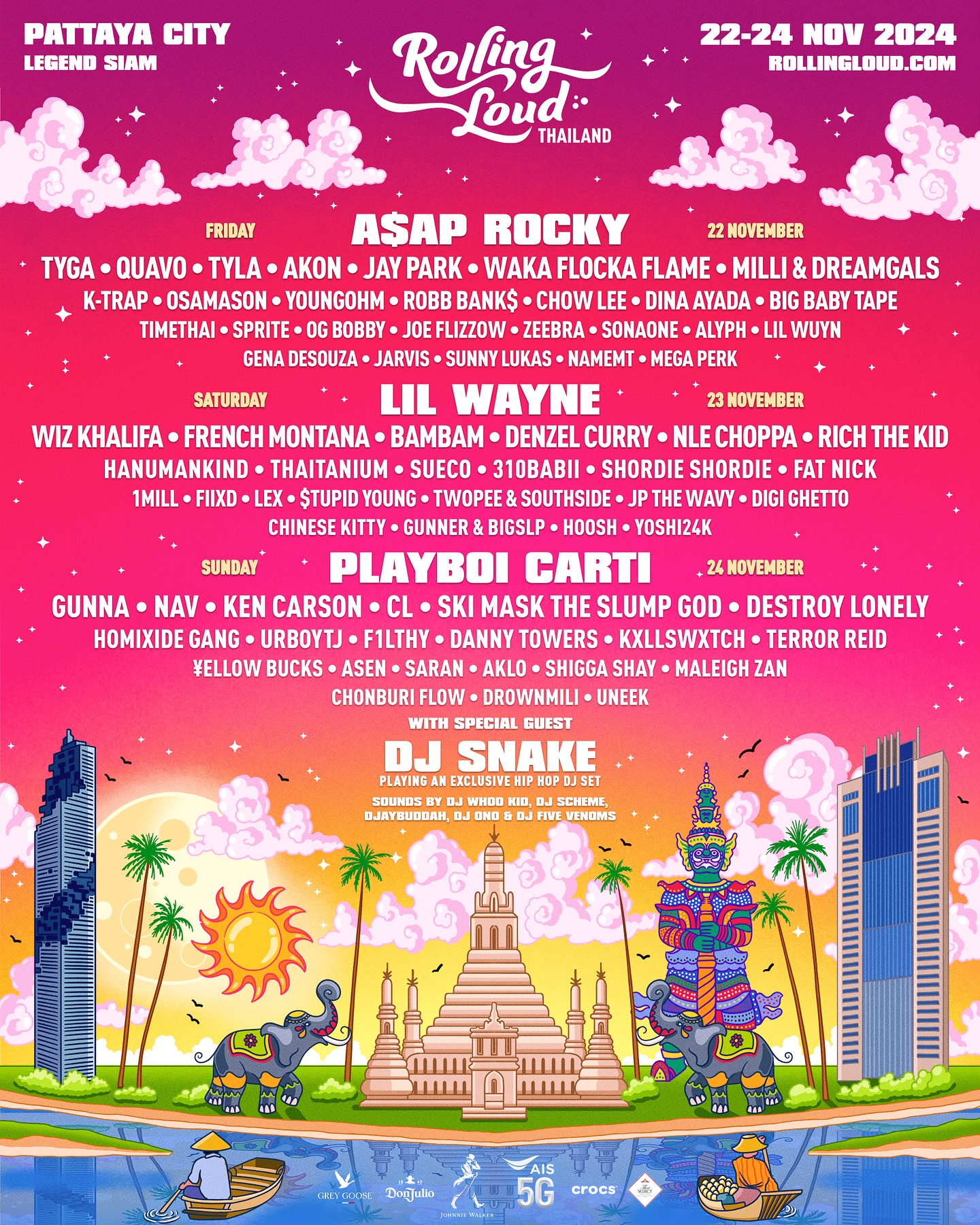 Rolling Loud Thailand 2024 - Ticketmelon Rolling Loud Thailand 2024 - Ticketmelon
