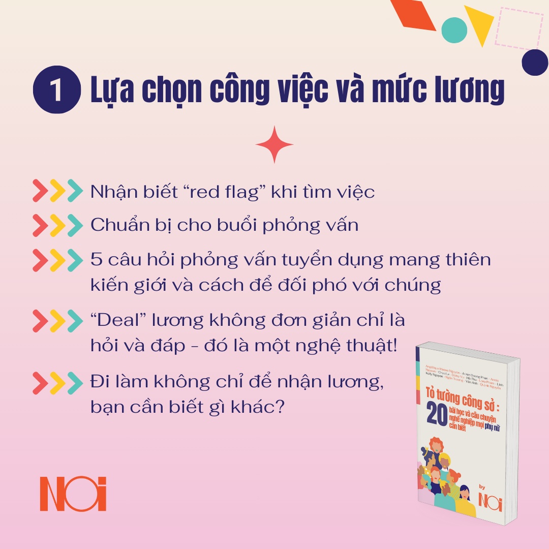 NOI Book Launch - Tỏ tường nơi công sở: 20 bài học và câu chuyện nghề ...