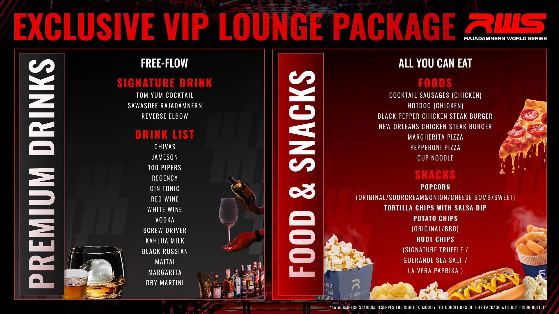 *Please note that the package details are subject to change without ...