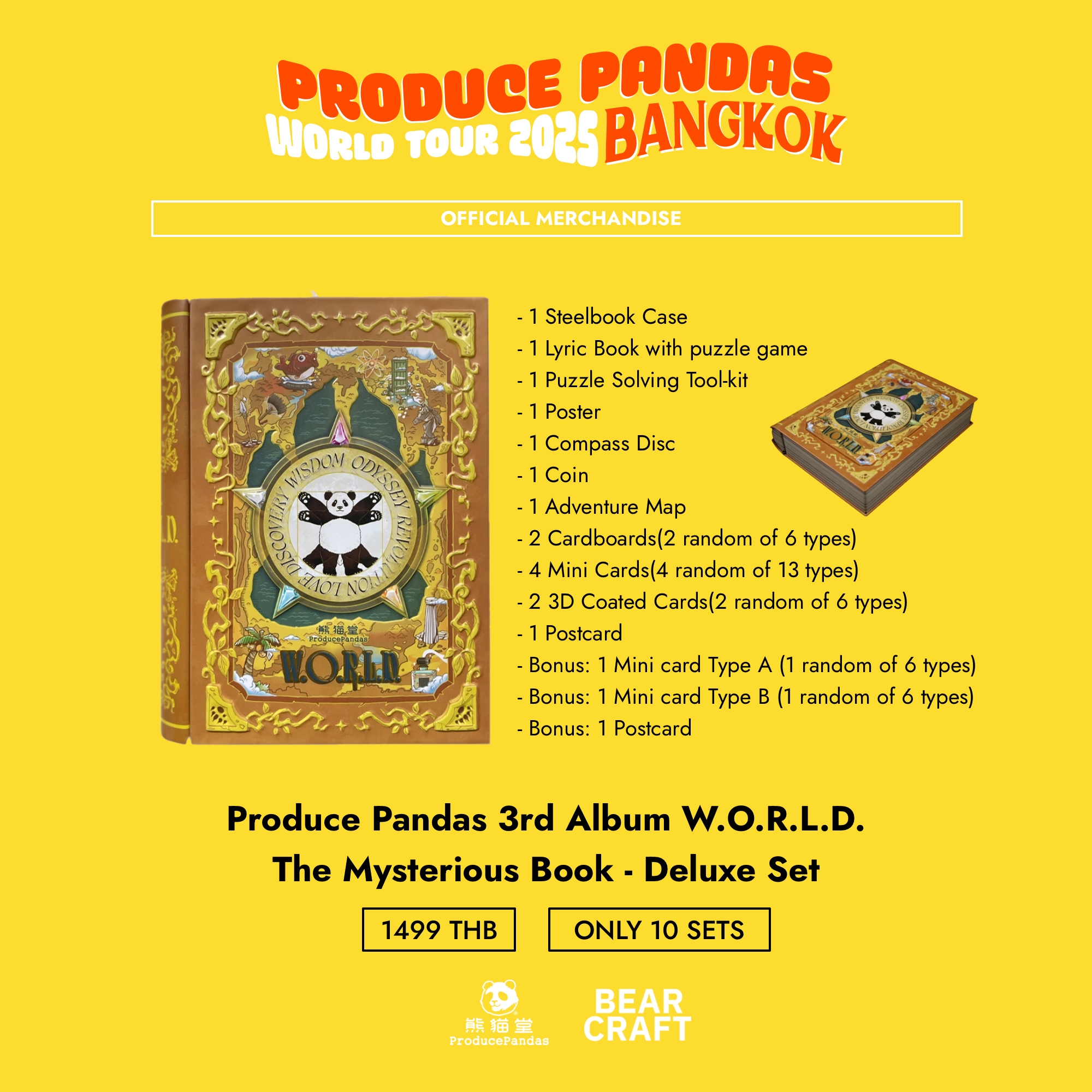 Produce Pandas BKK 2025 Official Merch Pre-Sale - Ticketmelon