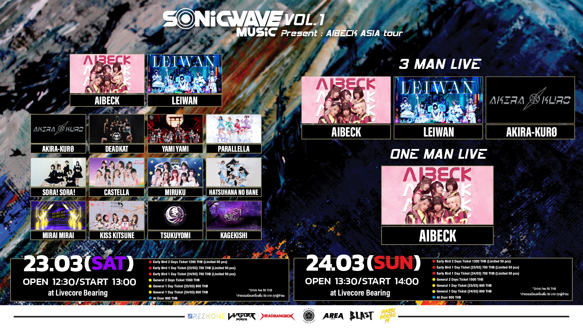 SONiC WAVE MUSiC VOL.1