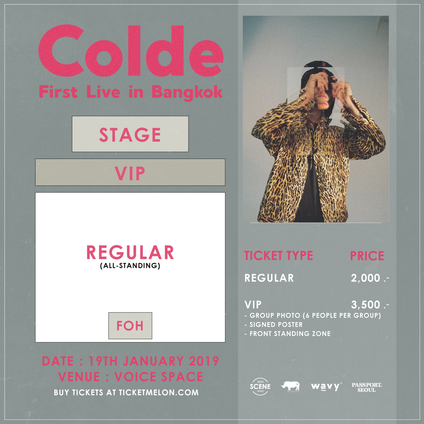 COLDE First Live in Bangkok - Ticketmelon