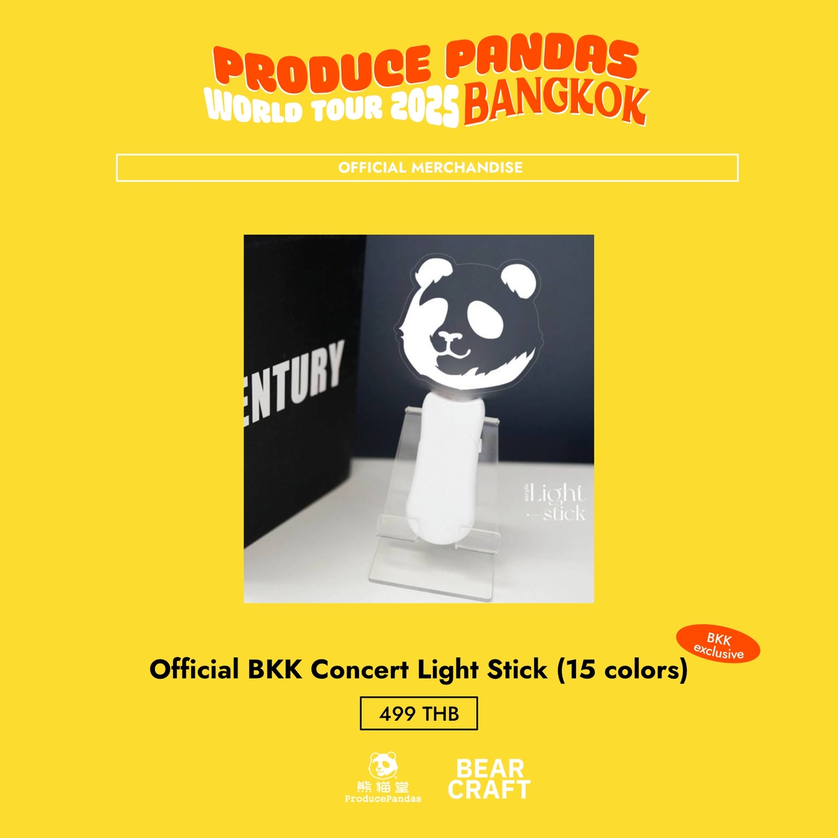 Produce Pandas BKK 2025 Official Merch Pre-Sale - Ticketmelon