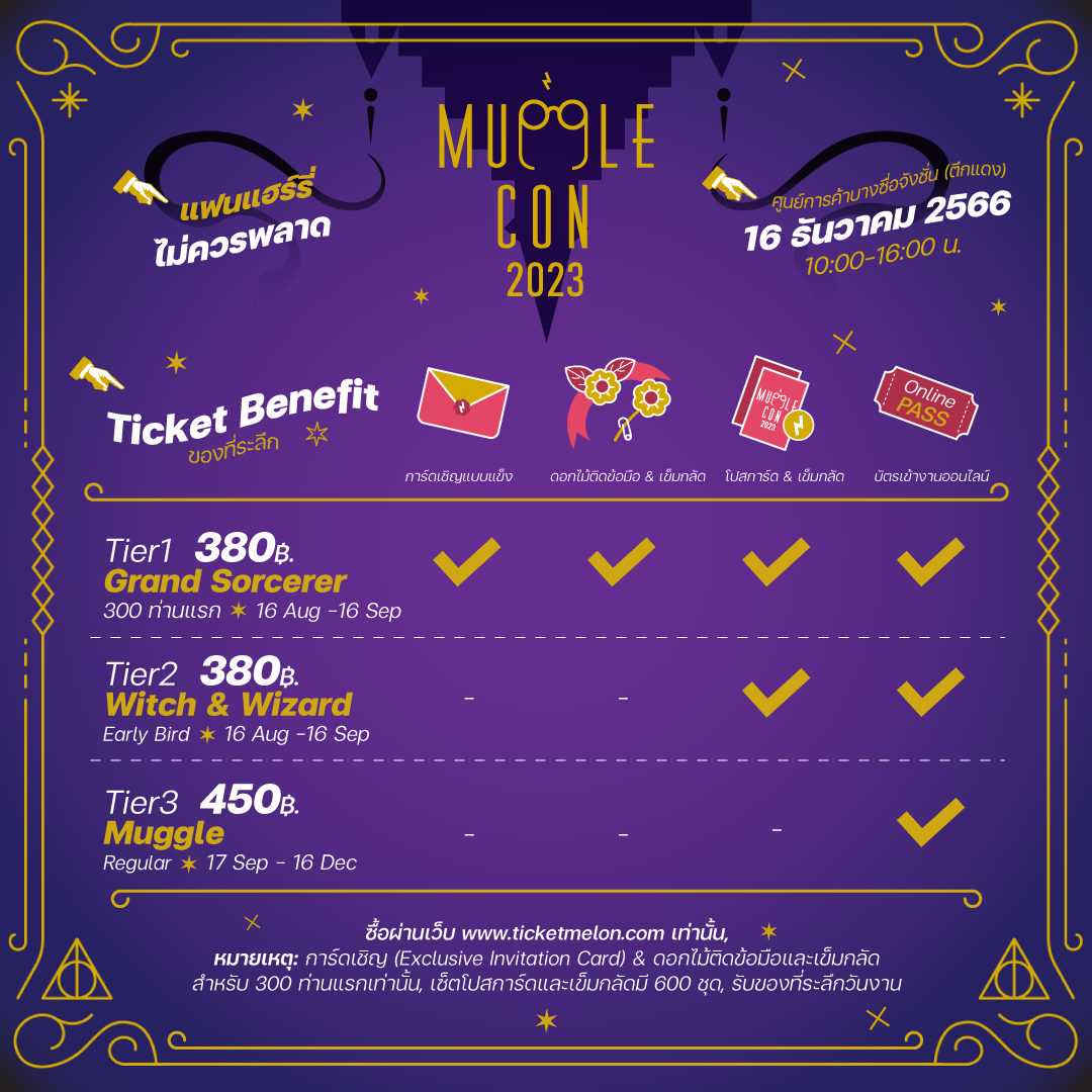 Muggle Con Thailand 2023 - Ticketmelon