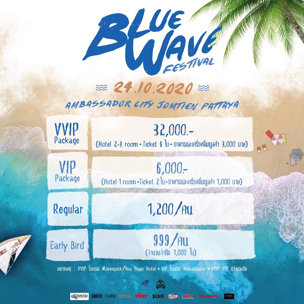 Blue Wave Festival 2020 - Ticketmelon