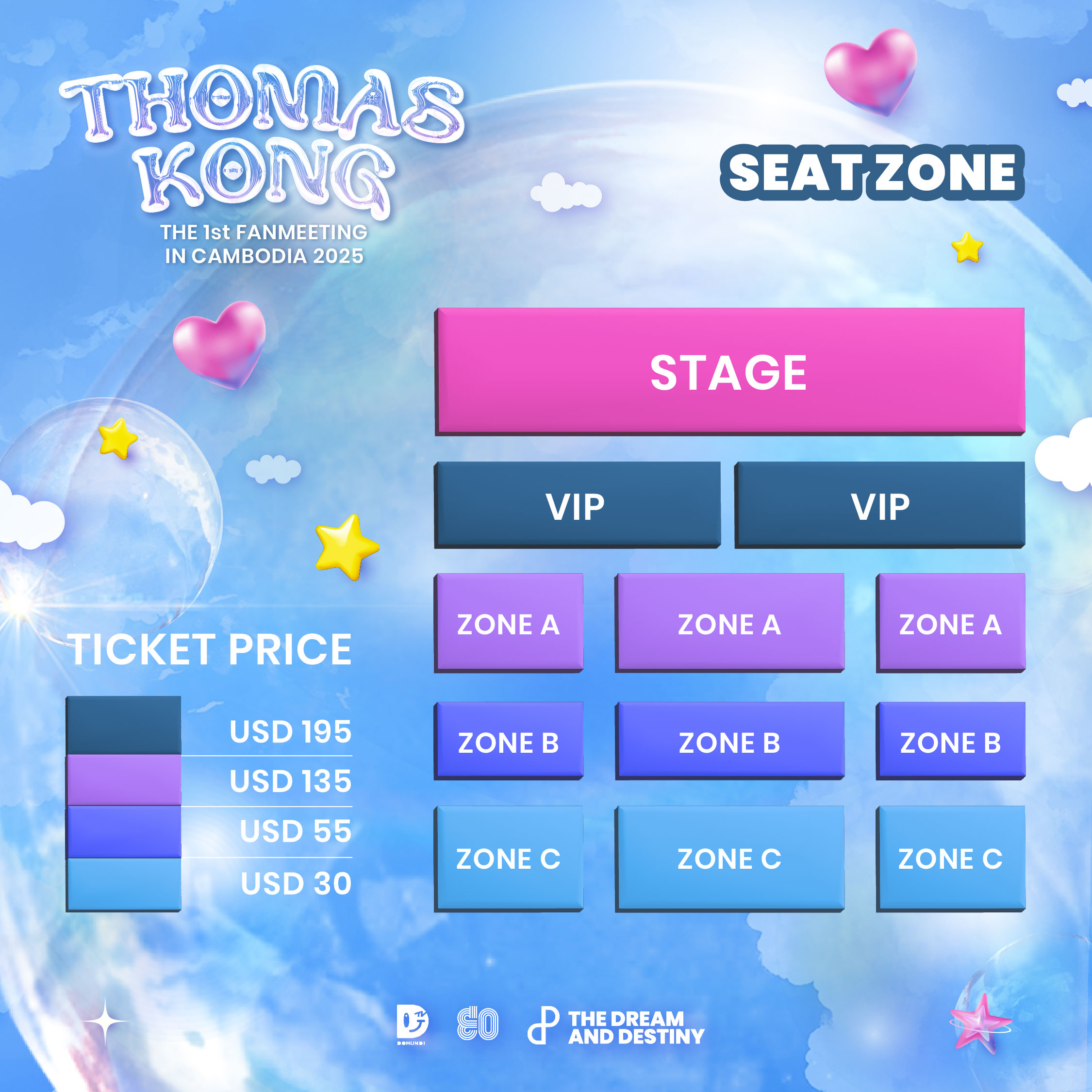 THOMAS KONG THE 1ST FANMEETING IN CAMBODIA 2025 - Ticketmelon