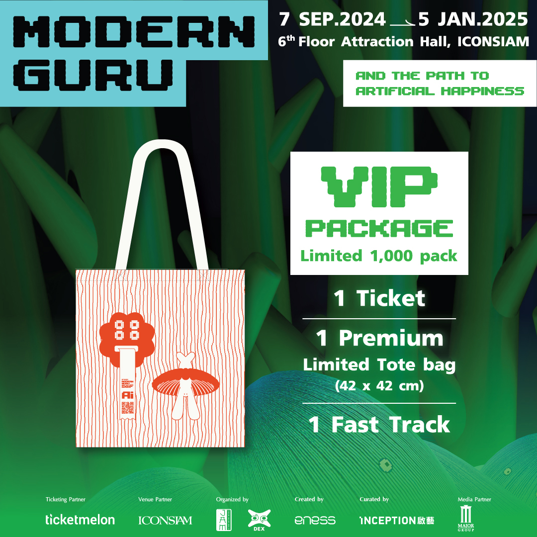 MODERN GURU AND THE PATH TO ARTIFICIAL HAPPINESS - Ticketmelon