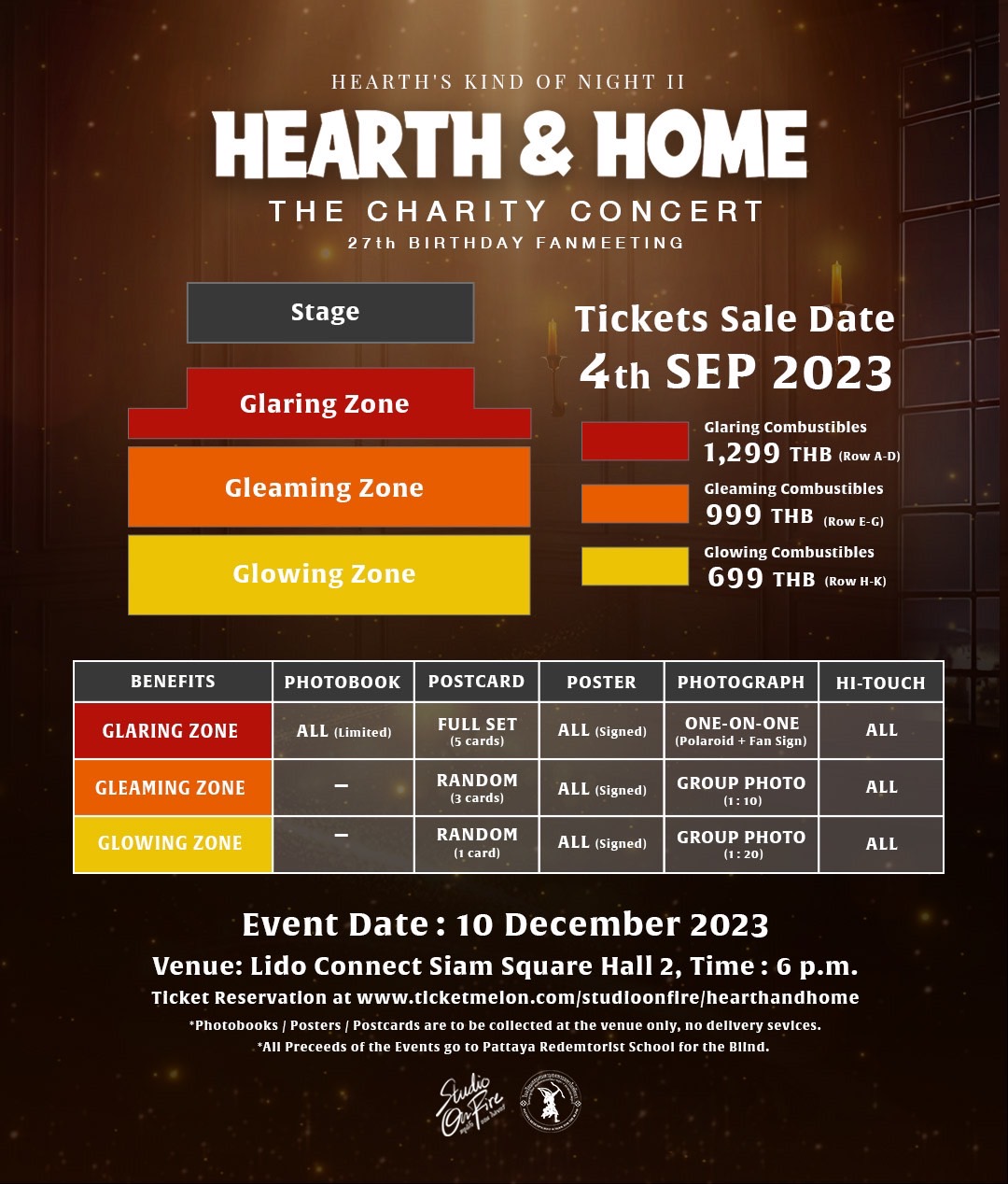HEARTH & HOME - The Charity Concert | 27th Birthday Fanmeeting ...