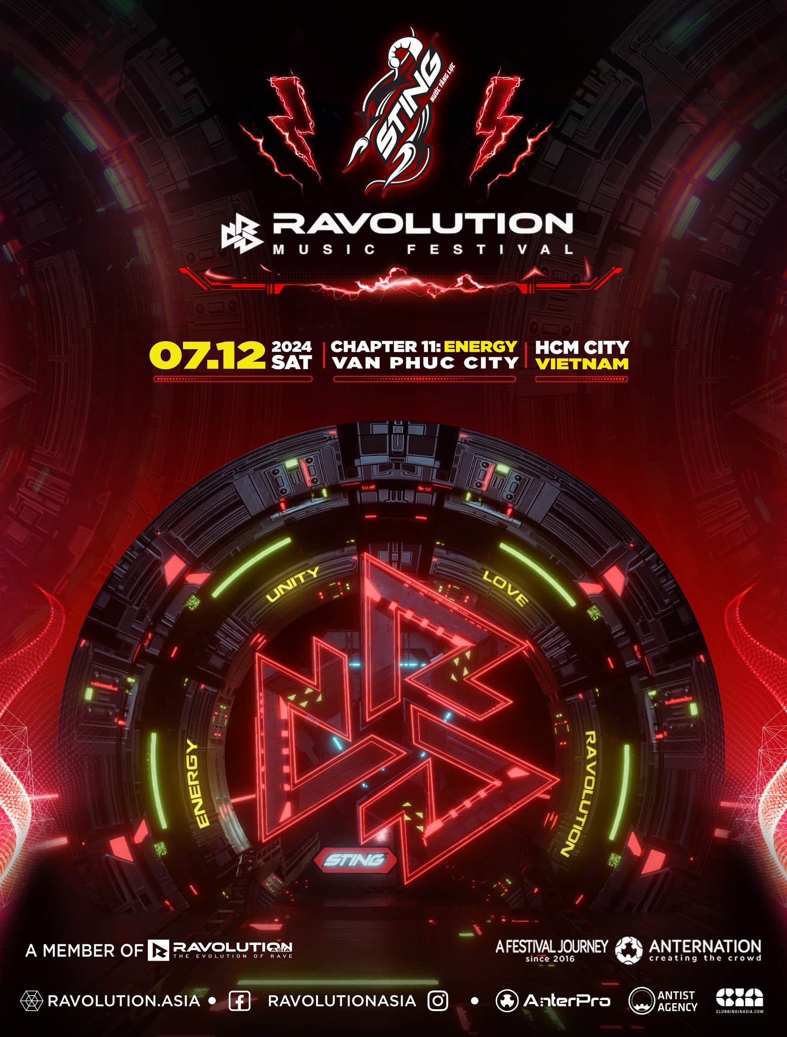 STING presents RAVOLUTION MUSIC FESTIVAL VIETNAM | CHAPTER 11 : ENERGY ...