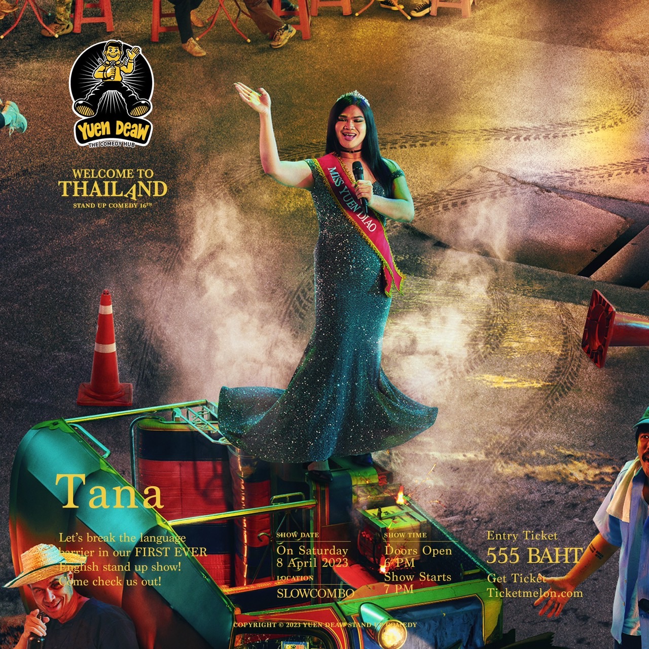 but now Tana will tell the story through her experience