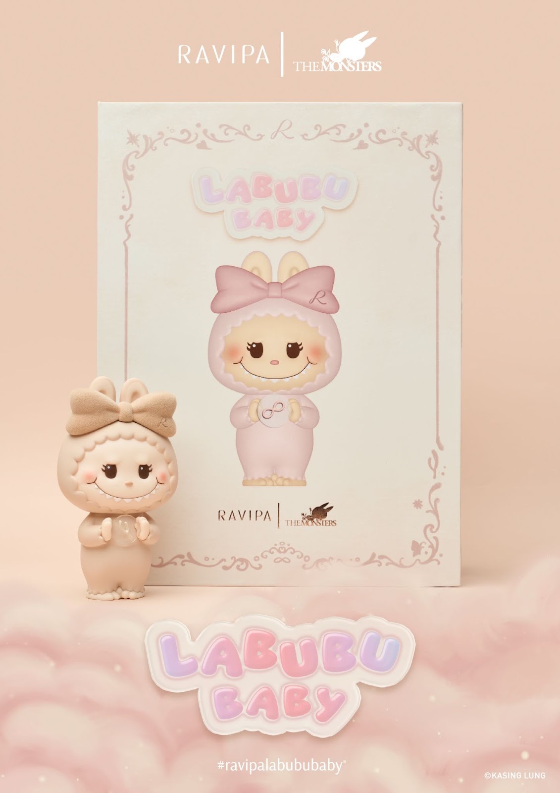 RAVIPA X The Monsters Labubu Baby - Ticketmelon