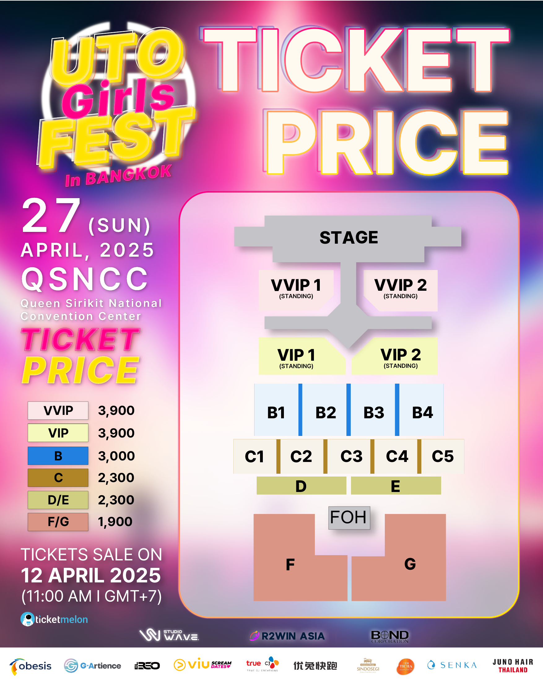 2025 UTO FEST GIRLS IN BANGKOK - Ticketmelon