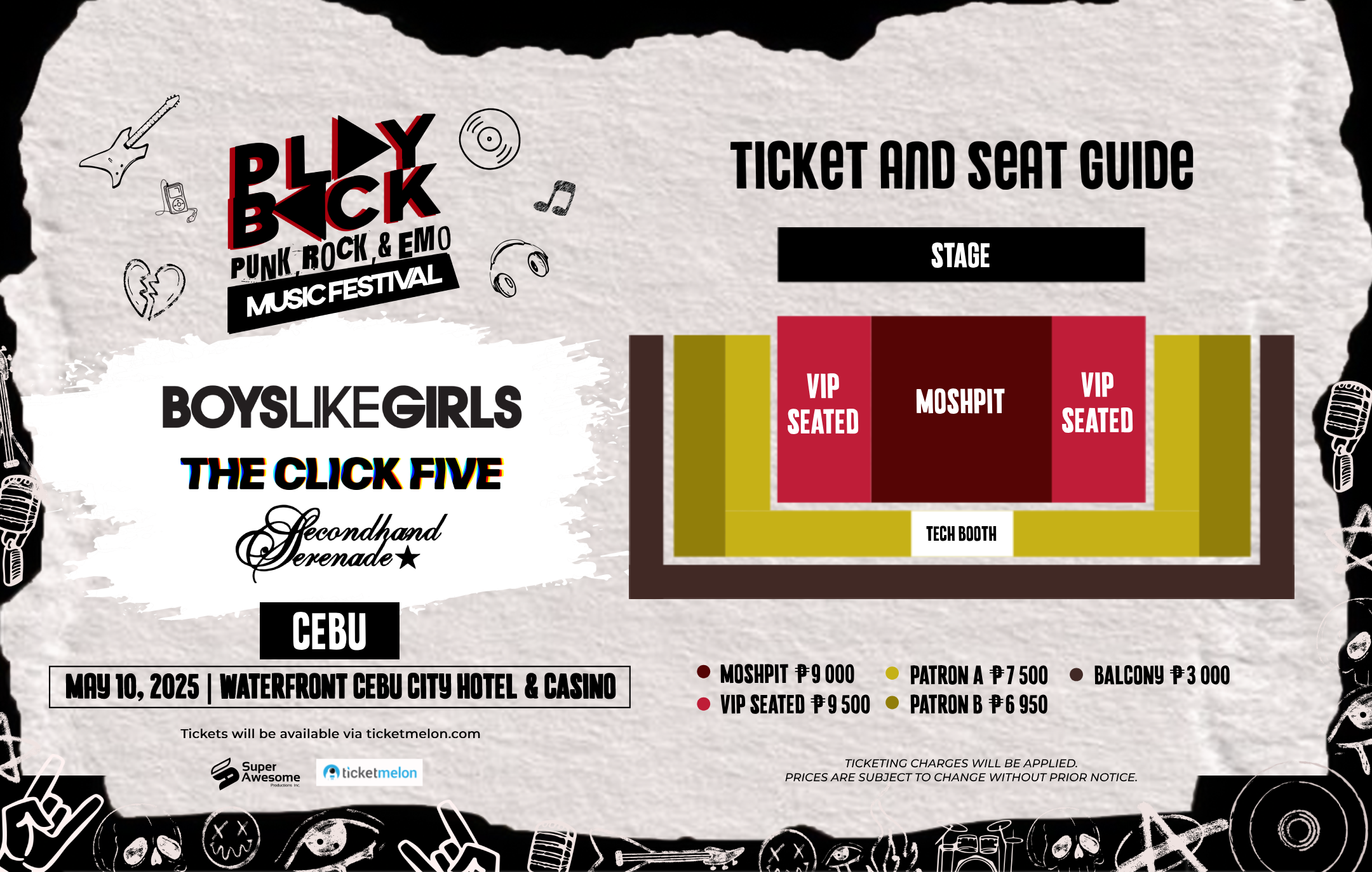 Playback Punk, Rock, & Emo Music Festival - CEBU - Ticketmelon