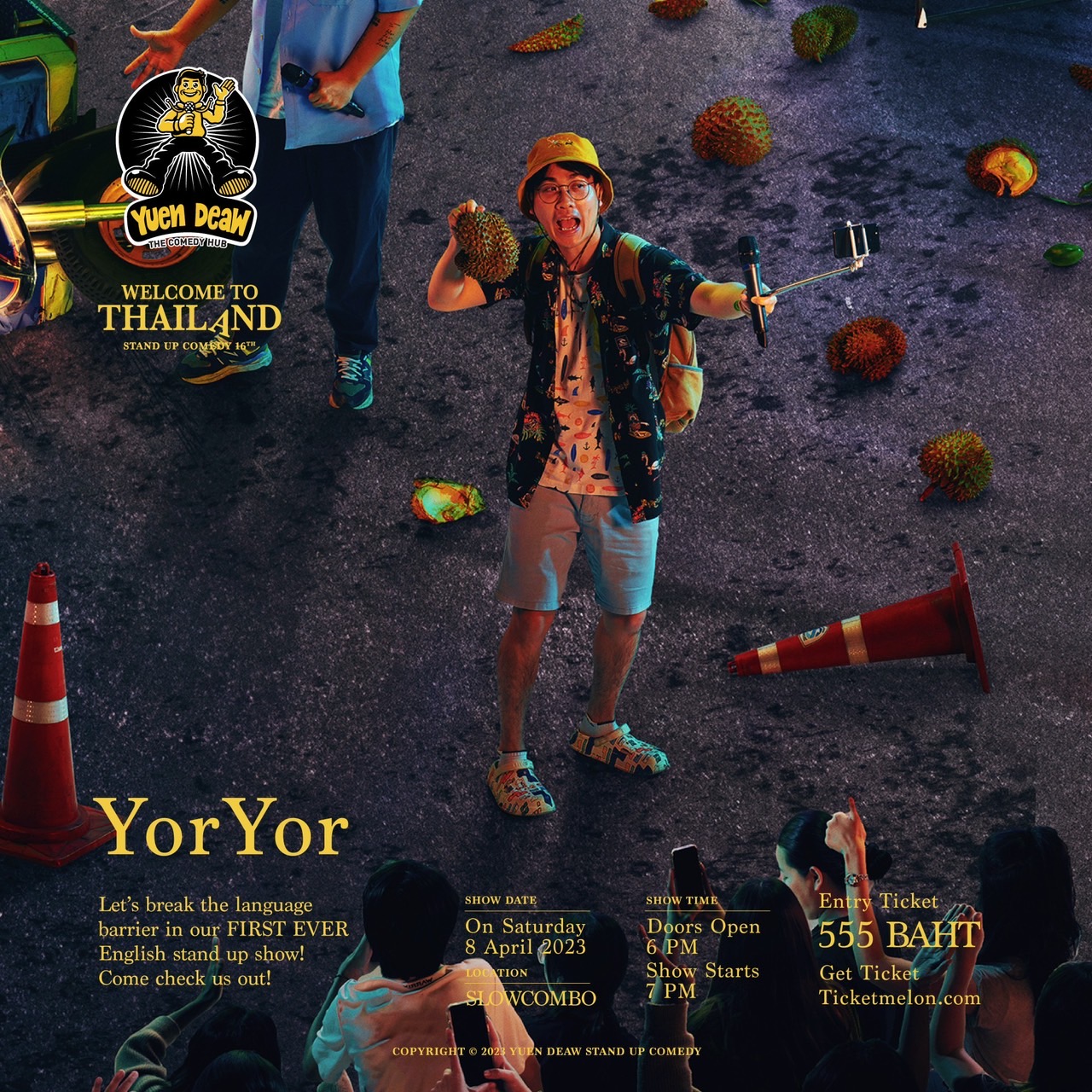 Our proudest newcomer comedian,